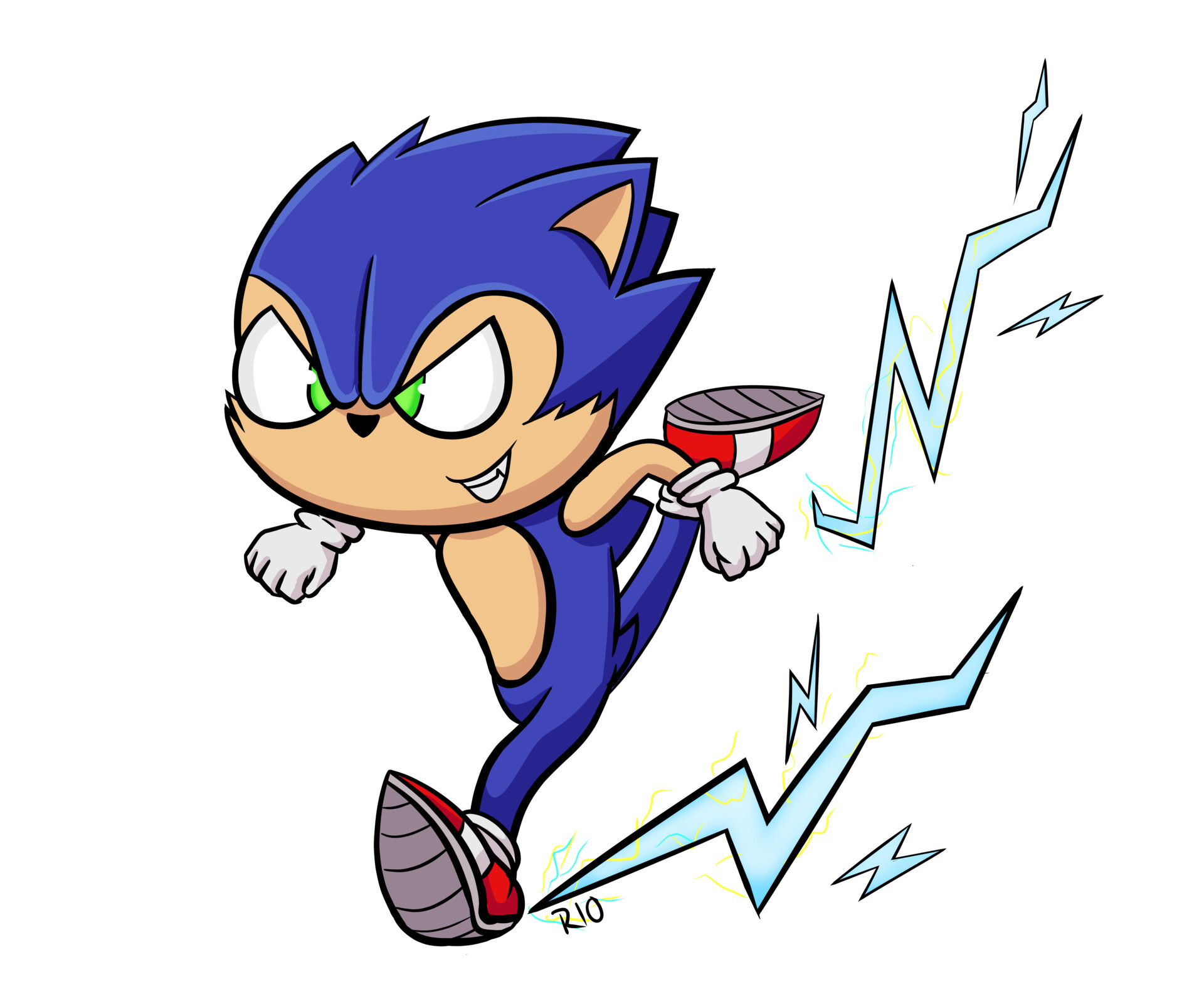 ArtStation - Kennen sonic skin