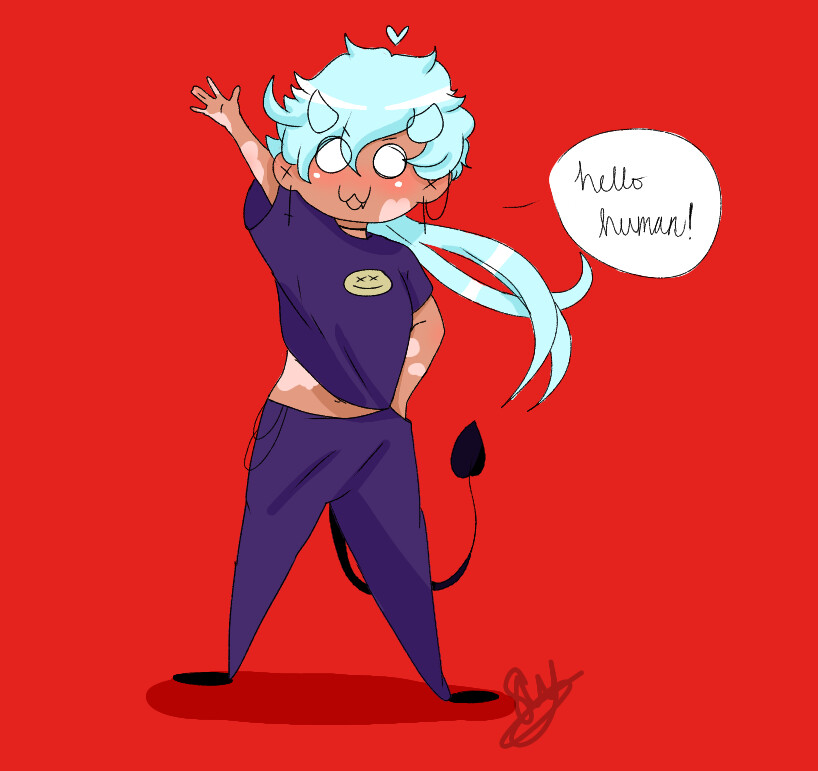 ArtStation - A lil demon