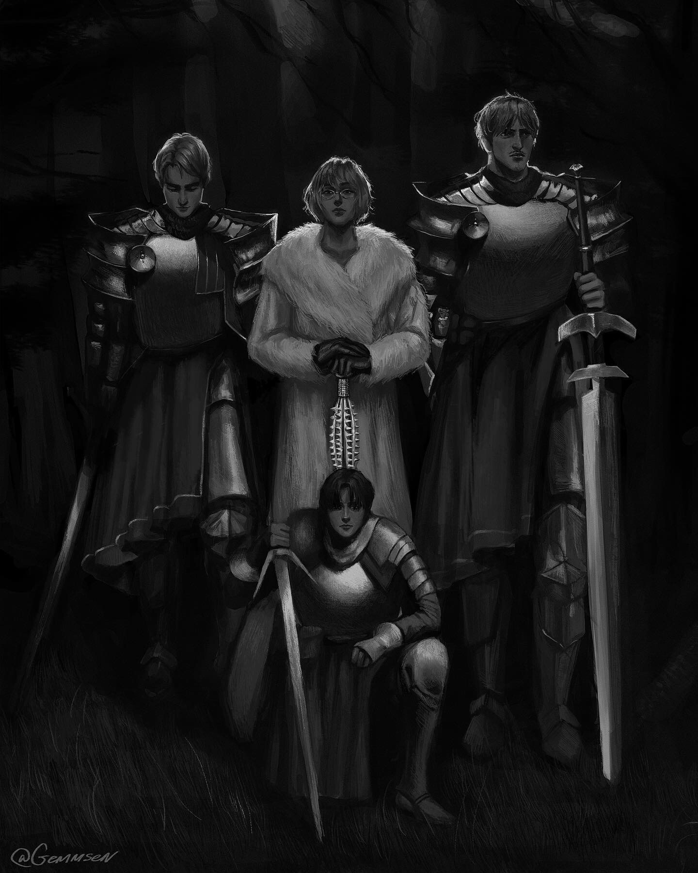 ArtStation - Bleed Them All (commission)