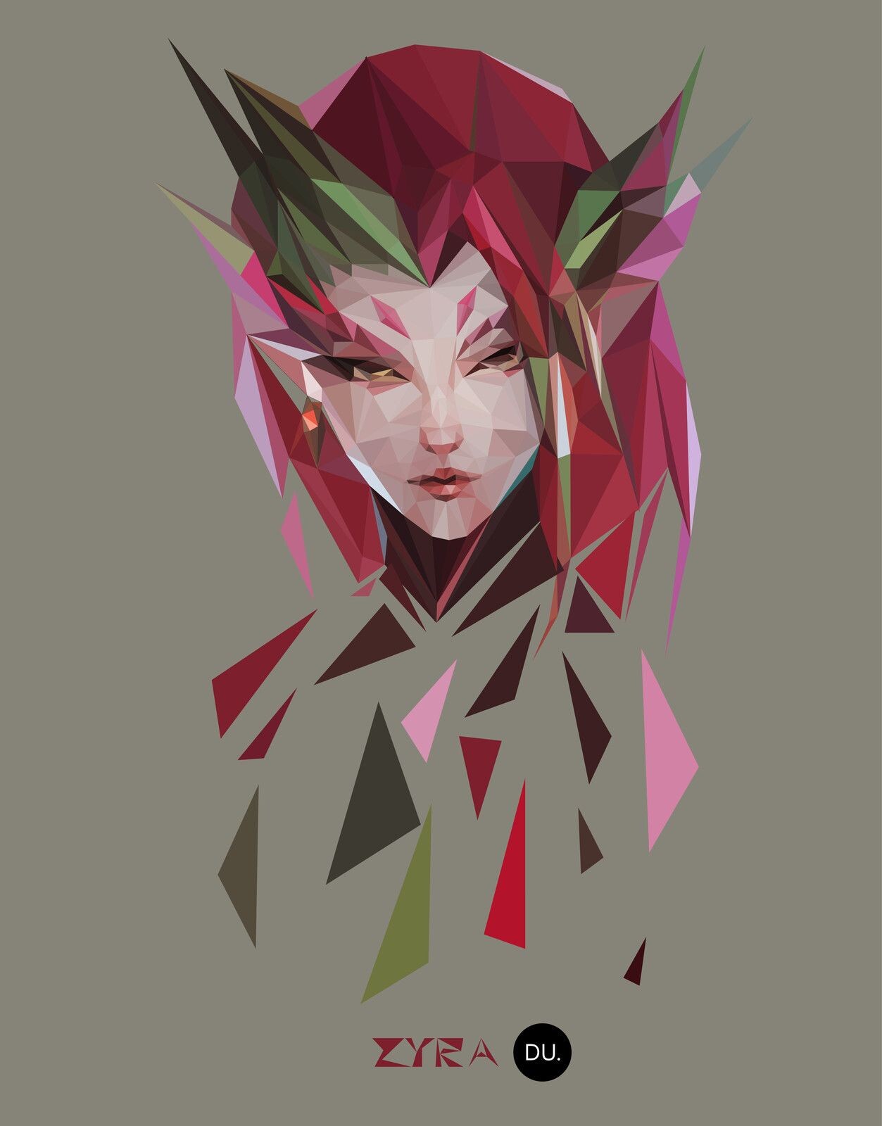 ArtStation - Vector polygon study