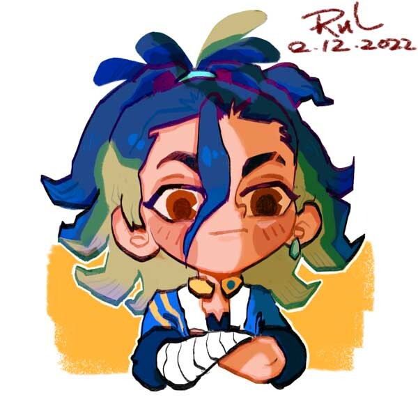 ArtStation - [ProCreate] Adaman is Cute in Pokémon Legends: Arceus!!!