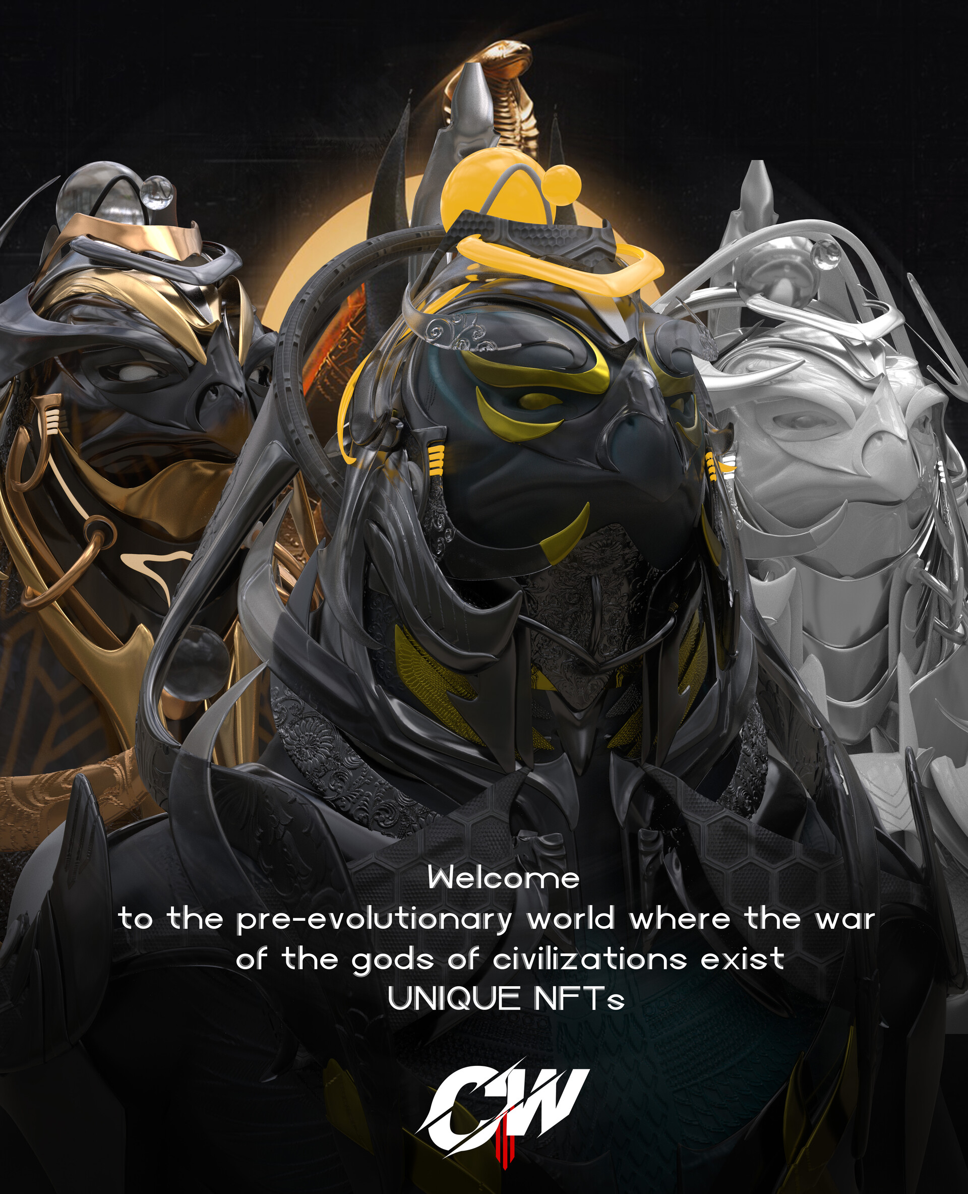ArtStation - The CIV WAR - NFT PROJECT