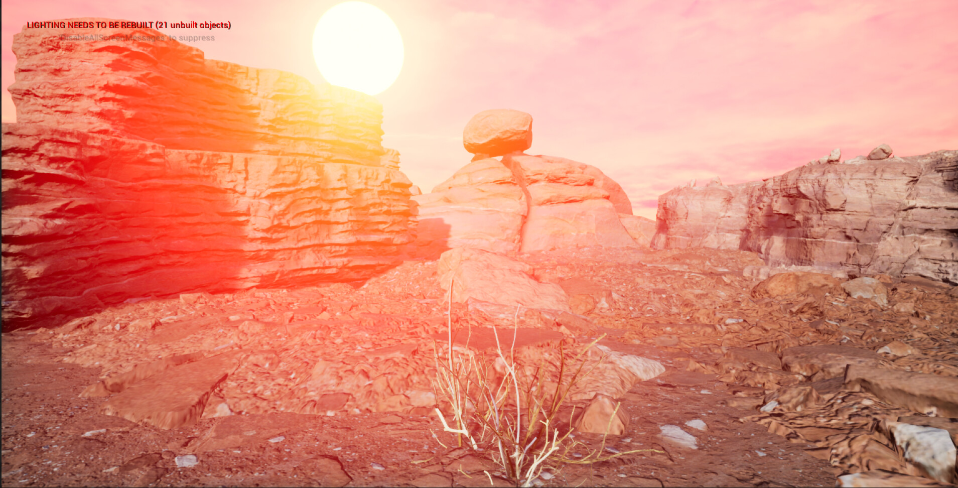 ArtStation - Desert Level Design