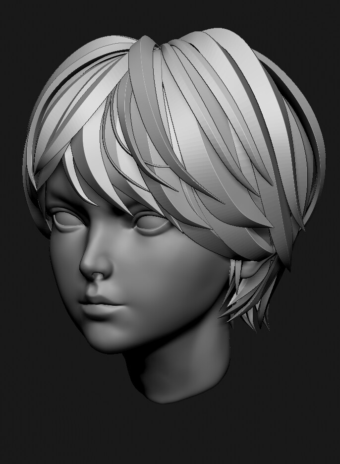 BachVu - study face 01