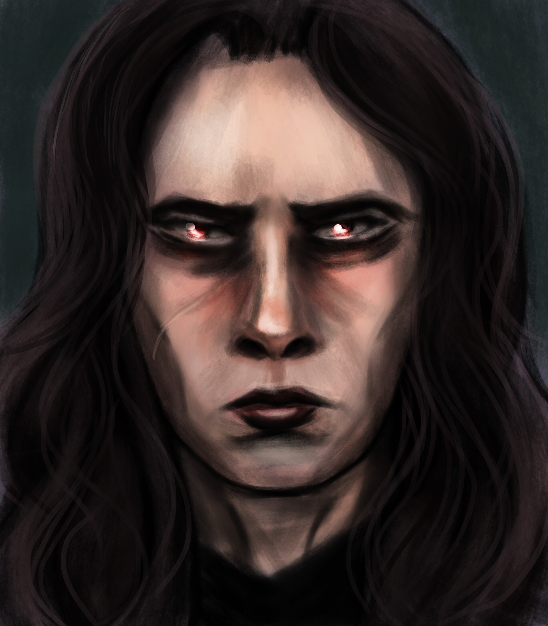 ArtStation - Quick draw of scary looking dude