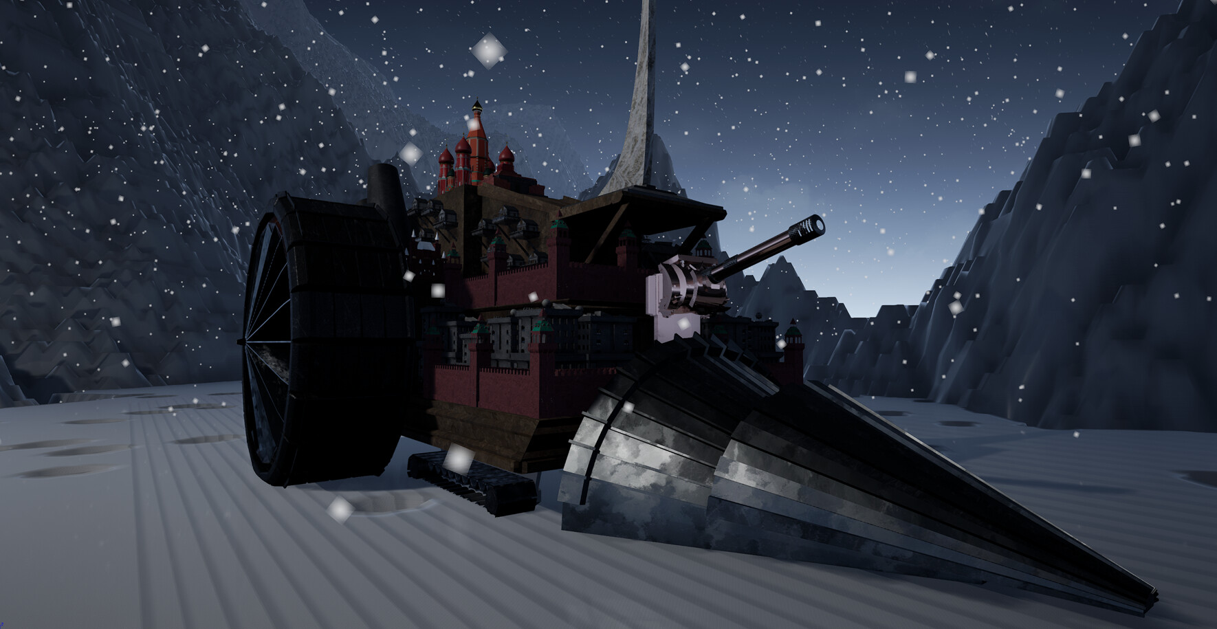 ArtStation - MORTAL ENGINE - MOSCOW