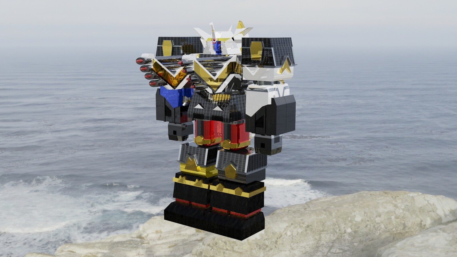 Alvaro Rodriguez - Shogun Mega Falconzord / Super Muteki Shogun
