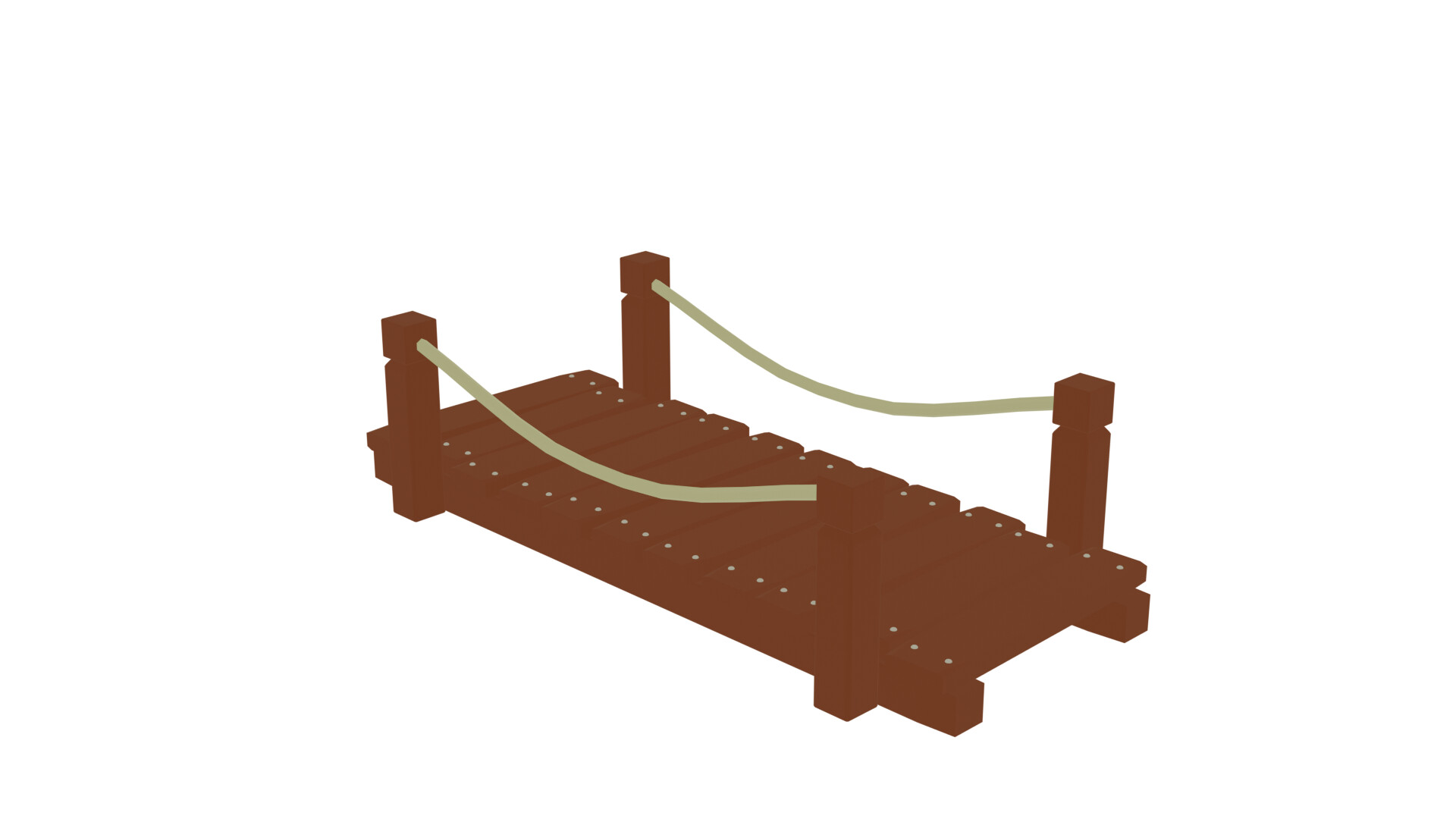 ArtStation - Low Poly Bridge