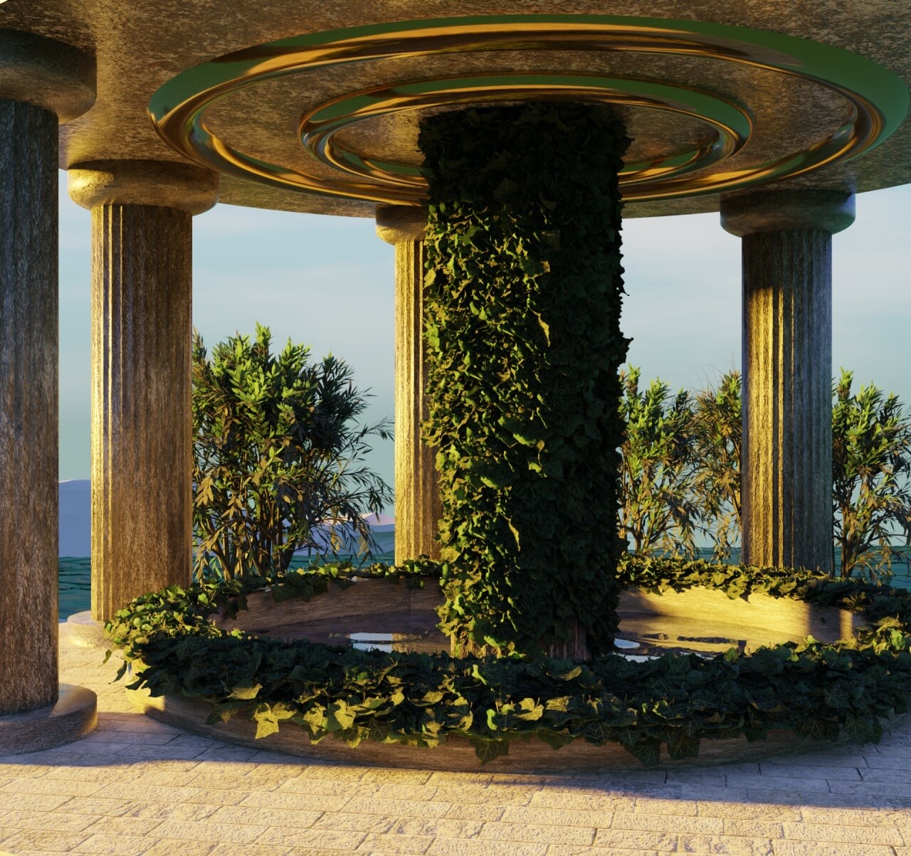 ArtStation - Italian columns