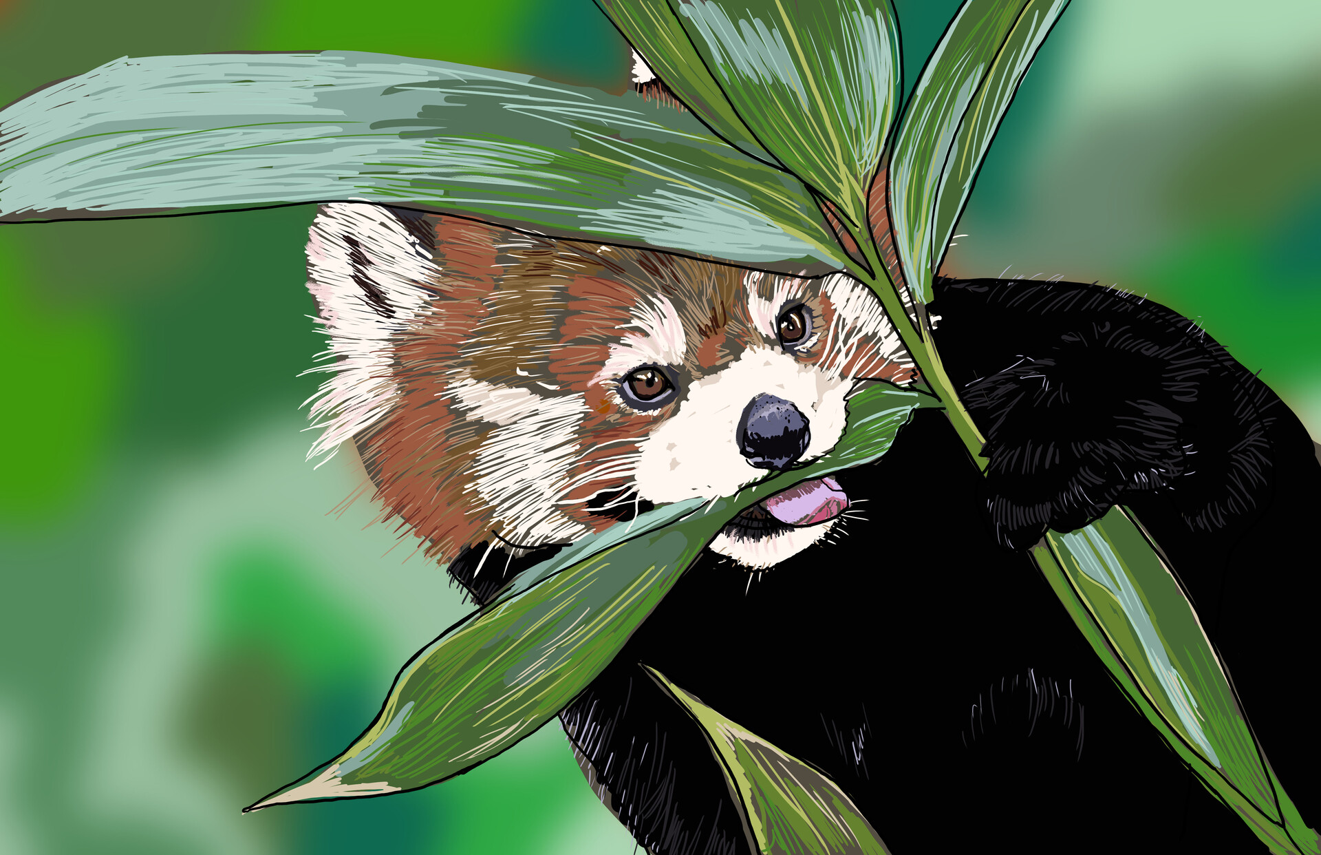 ArtStation - Animal Digital Paintings