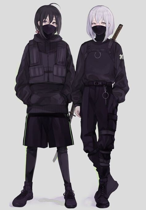 Anime Ninja Girl Base