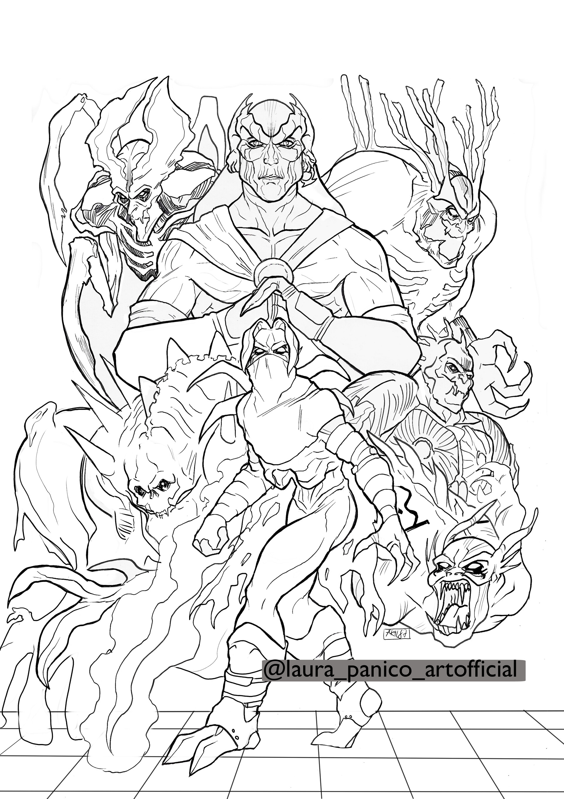 ArtStation - Soul Reaver _ ink