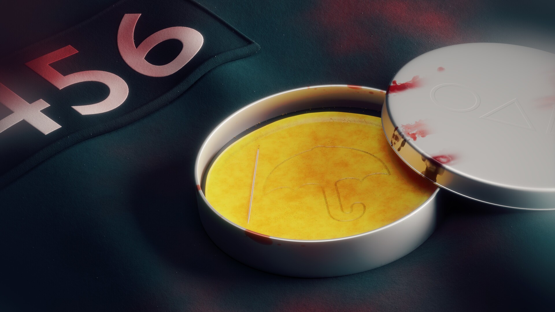 ArtStation - Needles and Dalgona | Squid Game Fan art 3D