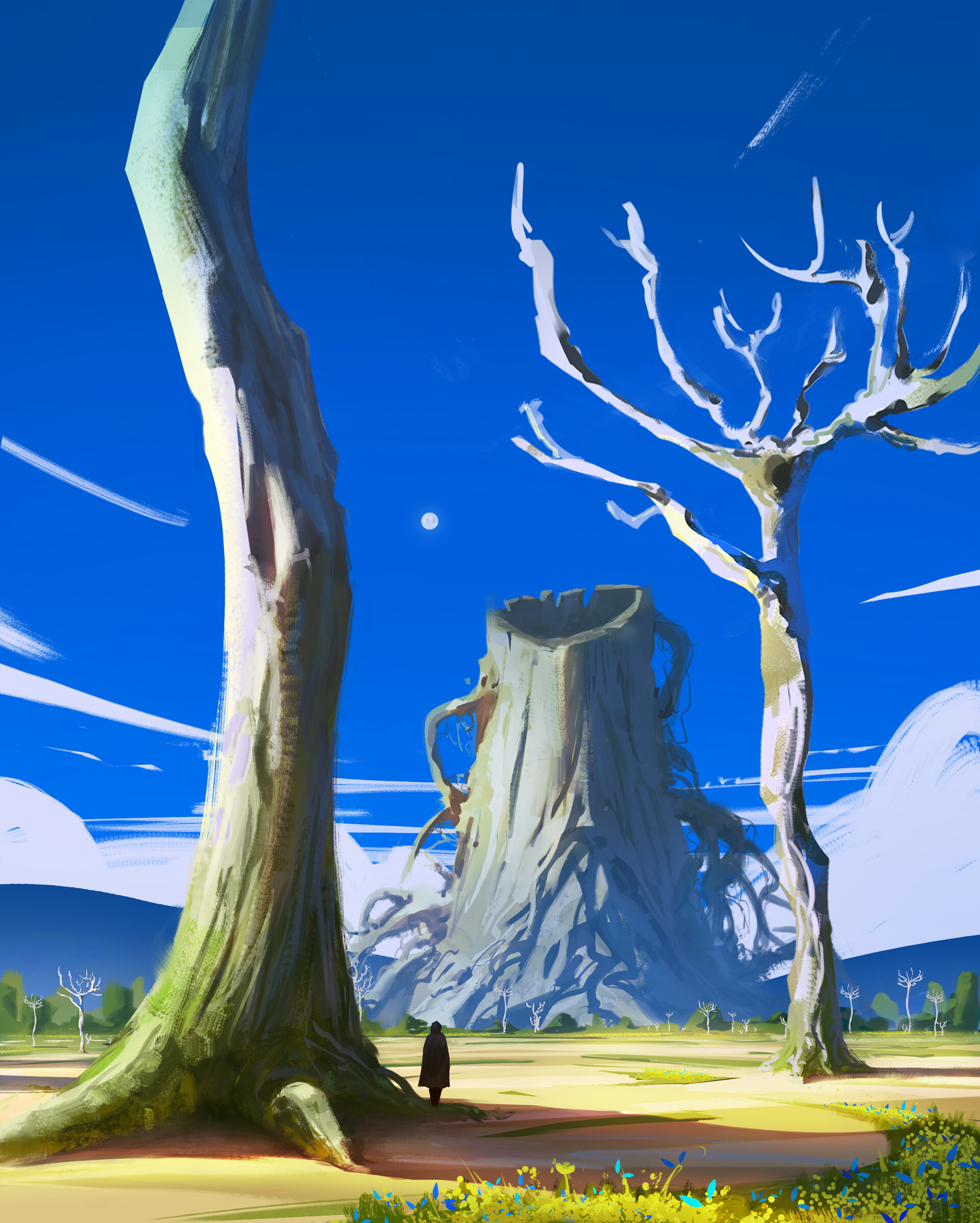 ArtStation - Ancient trunk