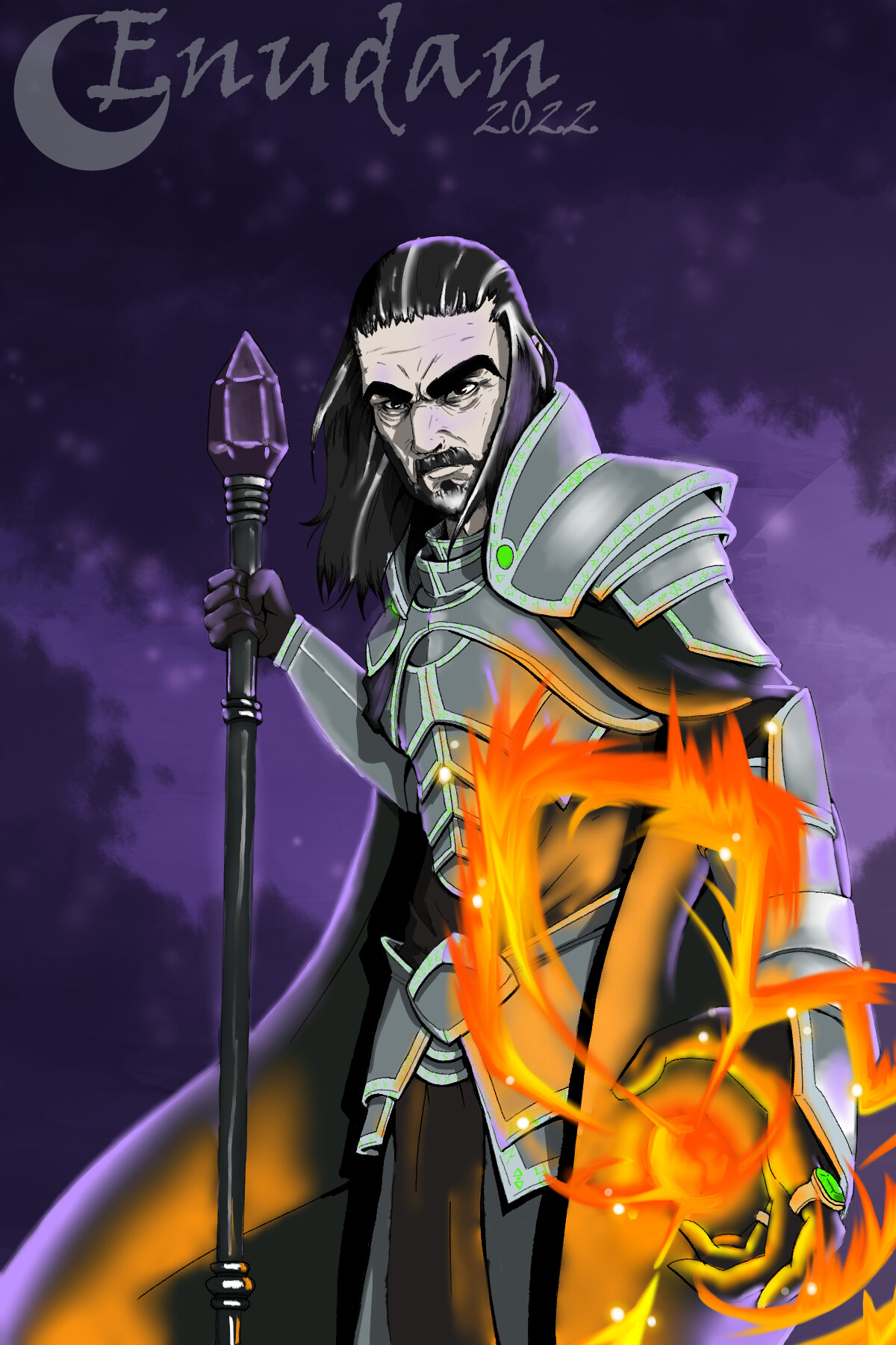 ArtStation - Sargontall, the (grumpy) mage