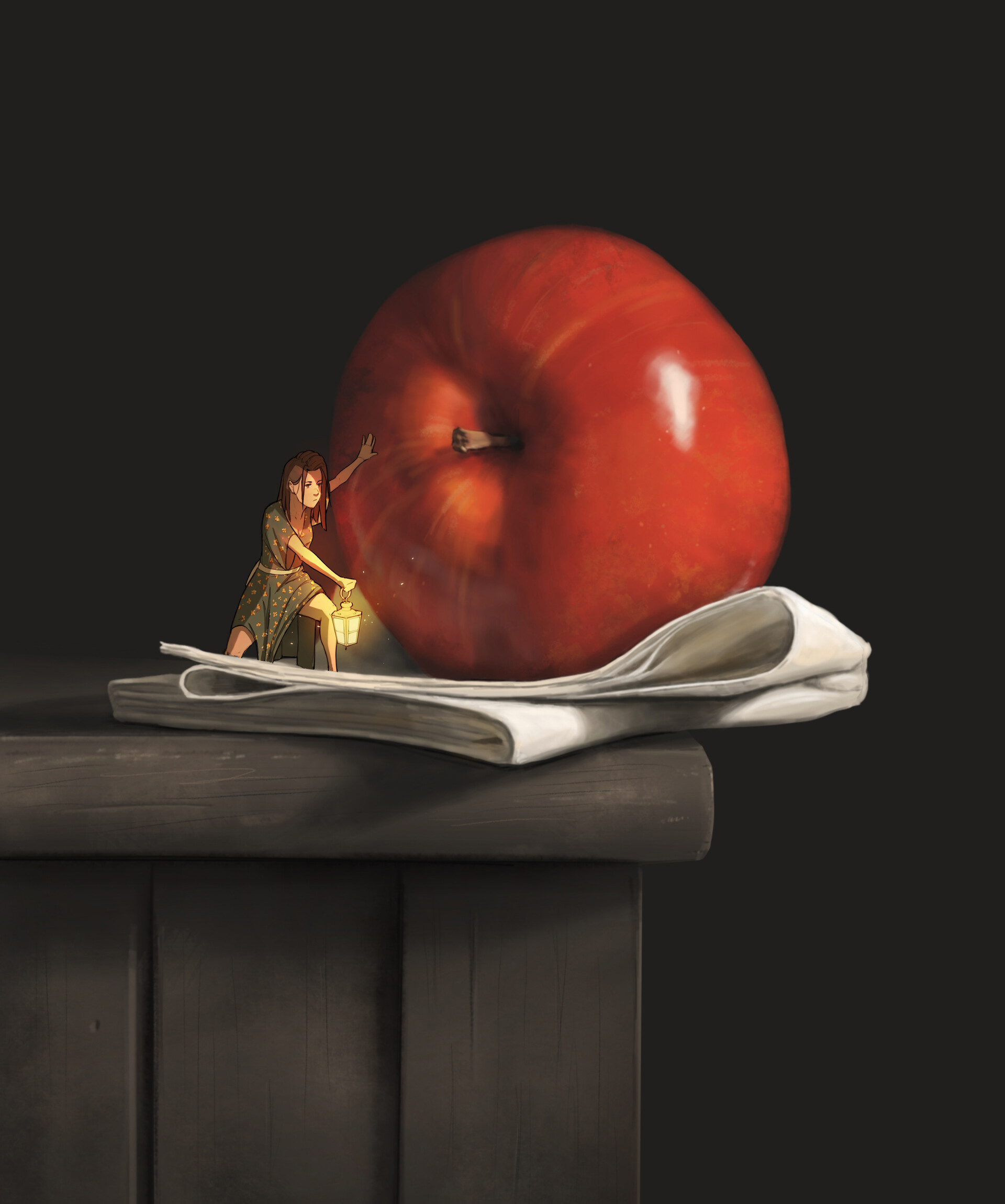 ArtStation - Apple Still Life