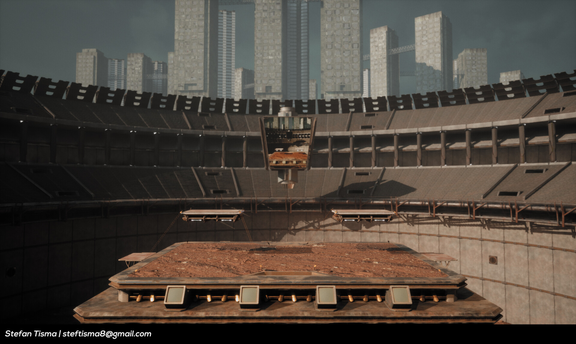 ArtStation - Melee Stadium (FMP 1)