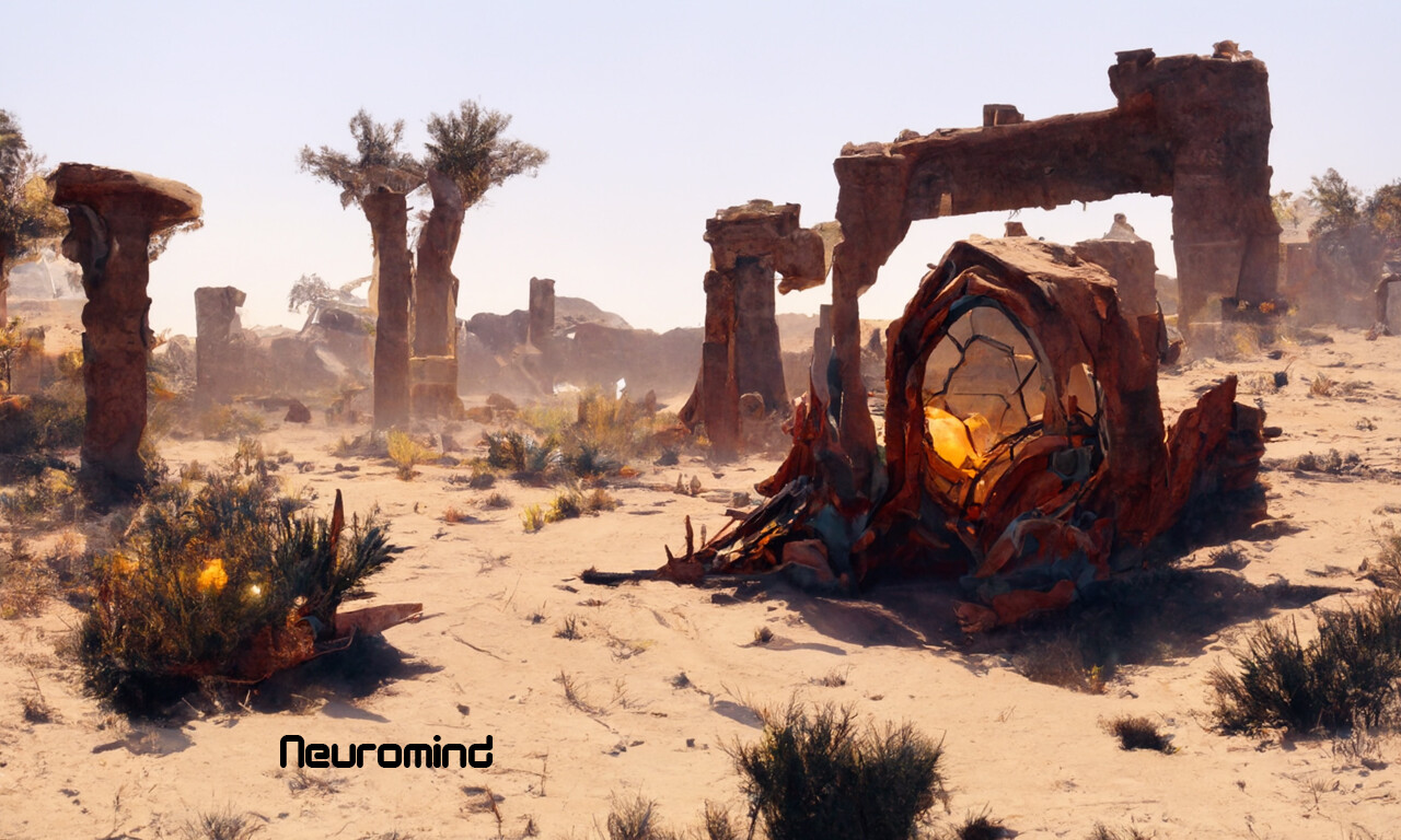 ArtStation - Desert Ruins