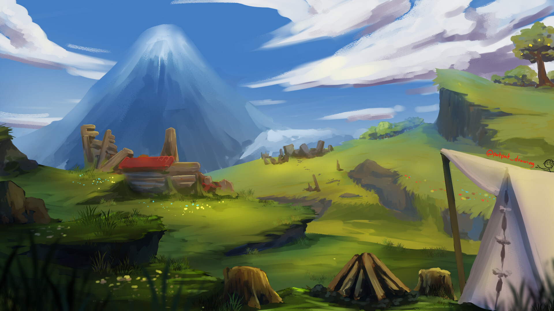 ArtStation - Obsidian Fieldlands Fan Art