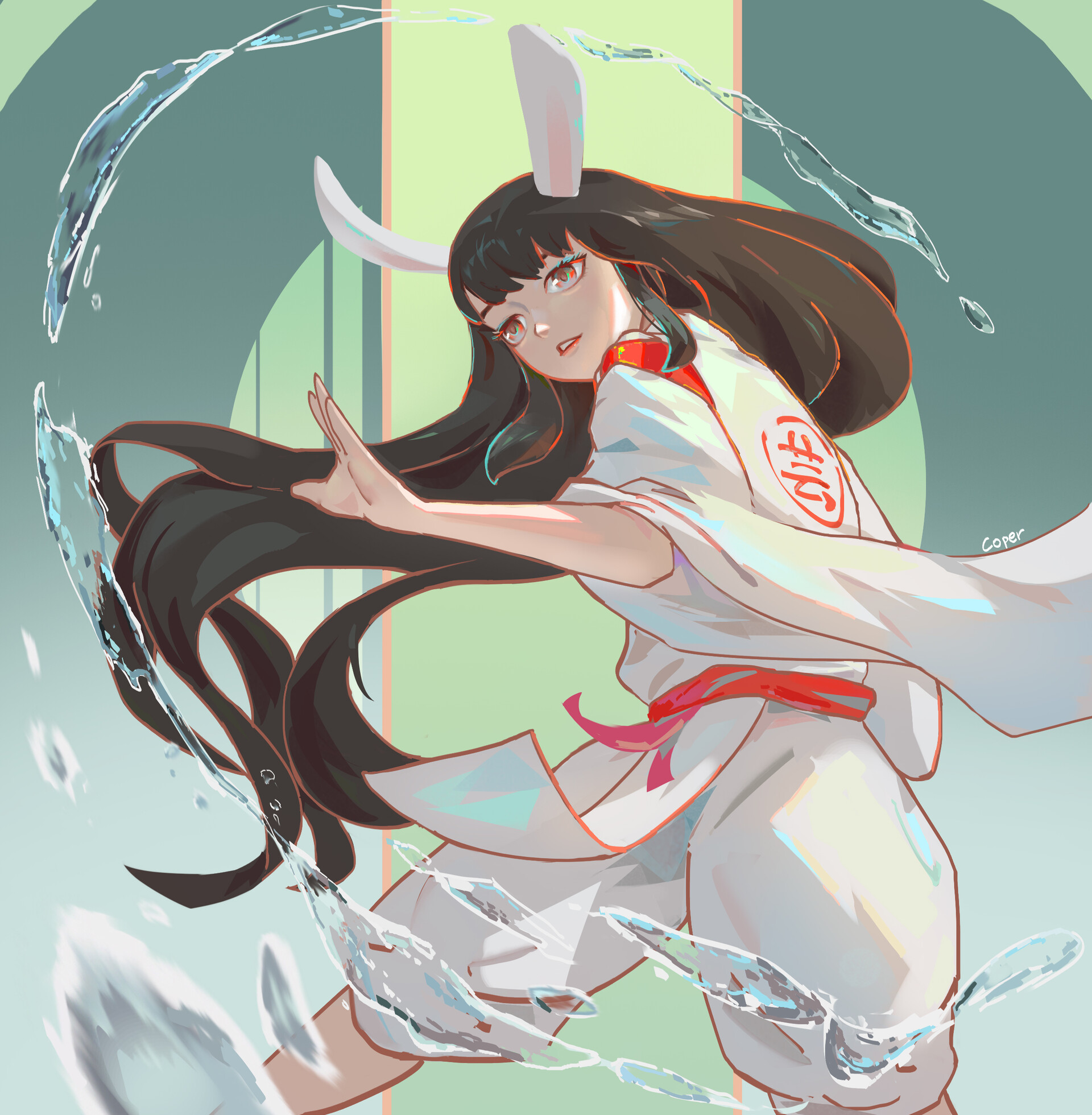 Artstation Kung Fu Girl