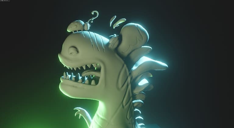 ArtStation - Fearsome Dragon