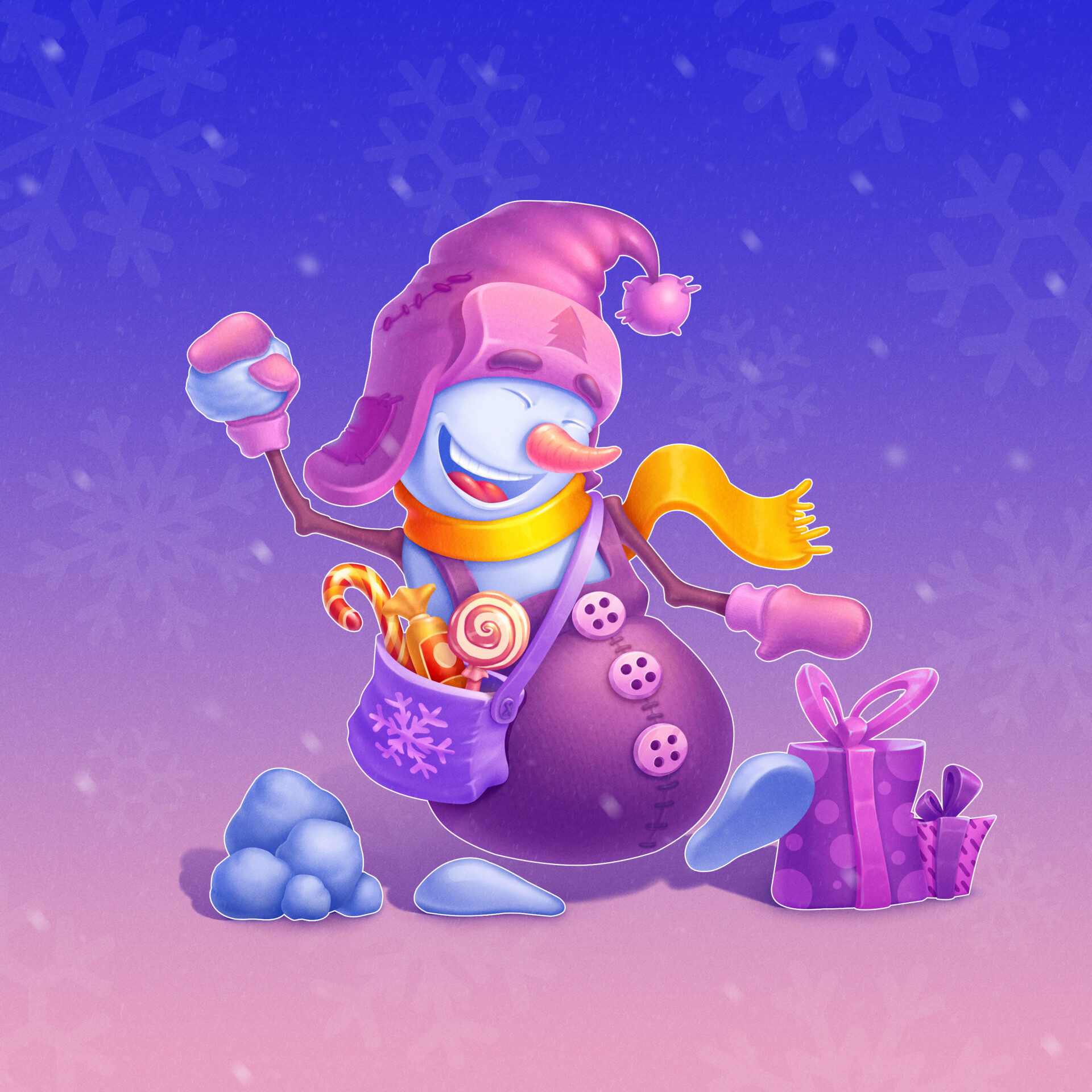 ArtStation - snowman