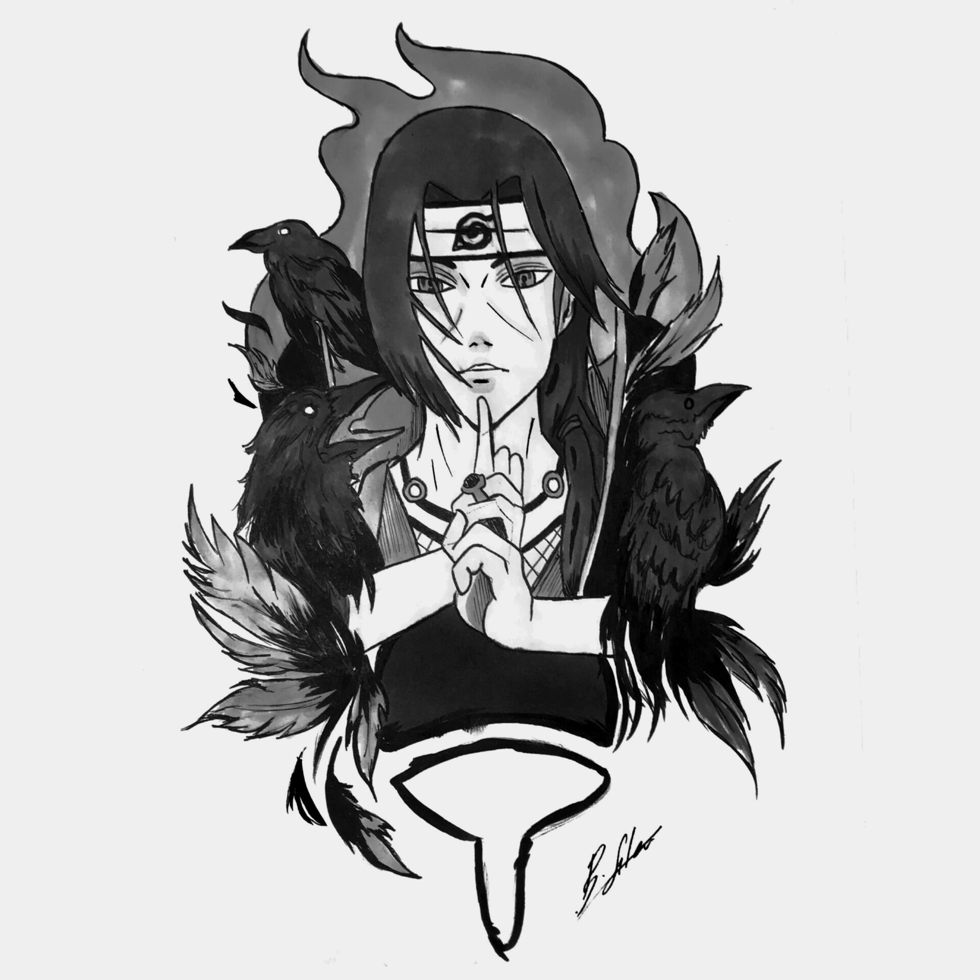 ArtStation - Itachi Uchiha