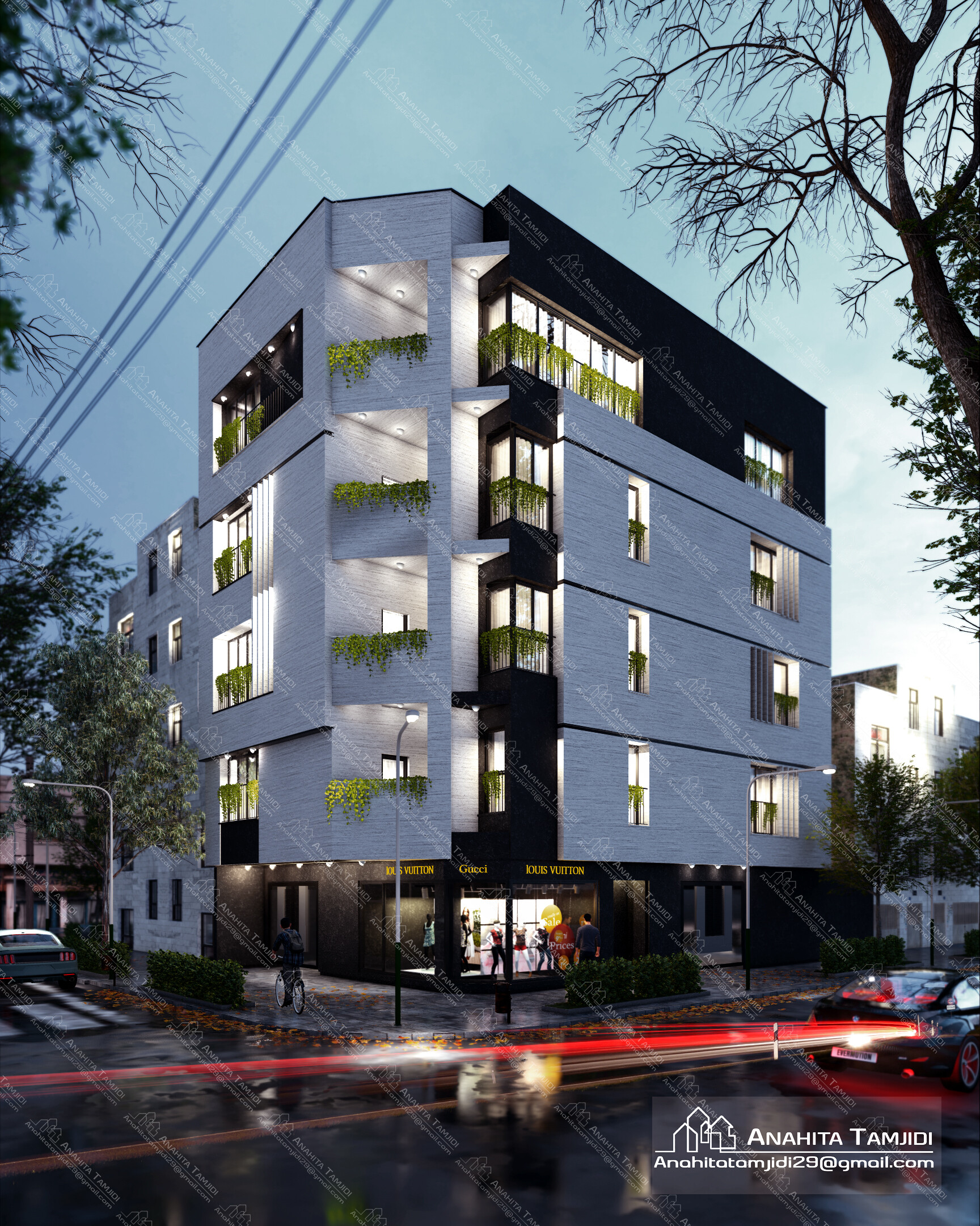 ArtStation - Residential - Commercial Project