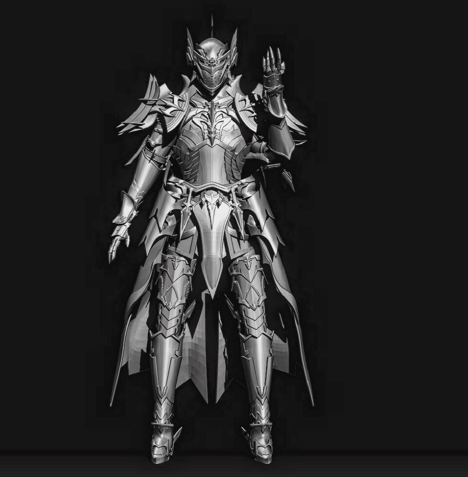 ArtStation - Silver Paladin