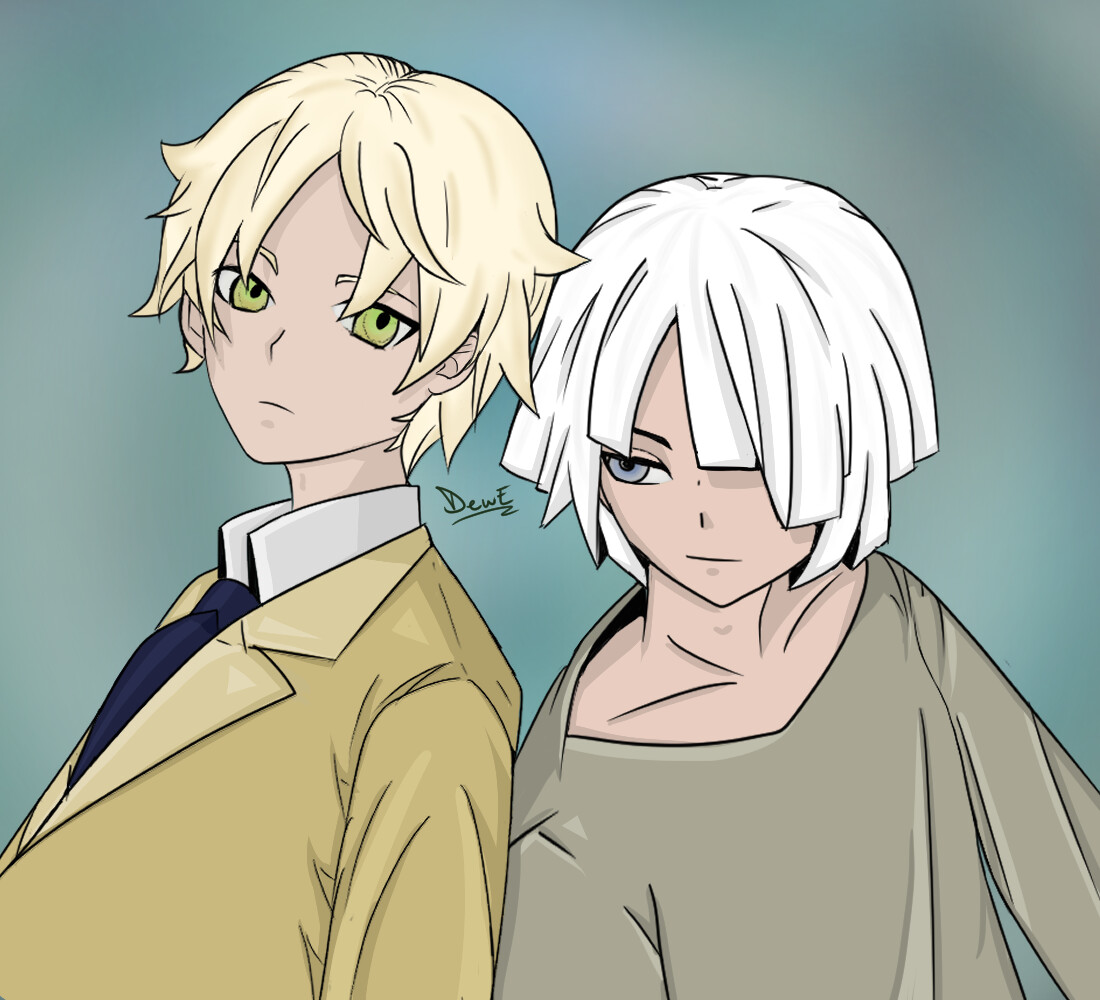 ArtStation - Rei & Pattun from "Kara No Kioku" manga