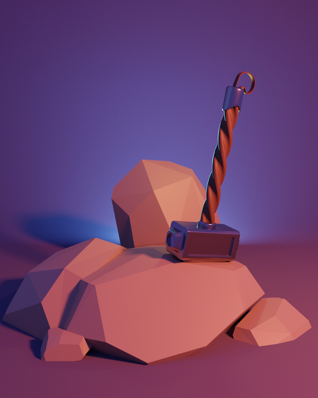 ArtStation - Thor Hammer