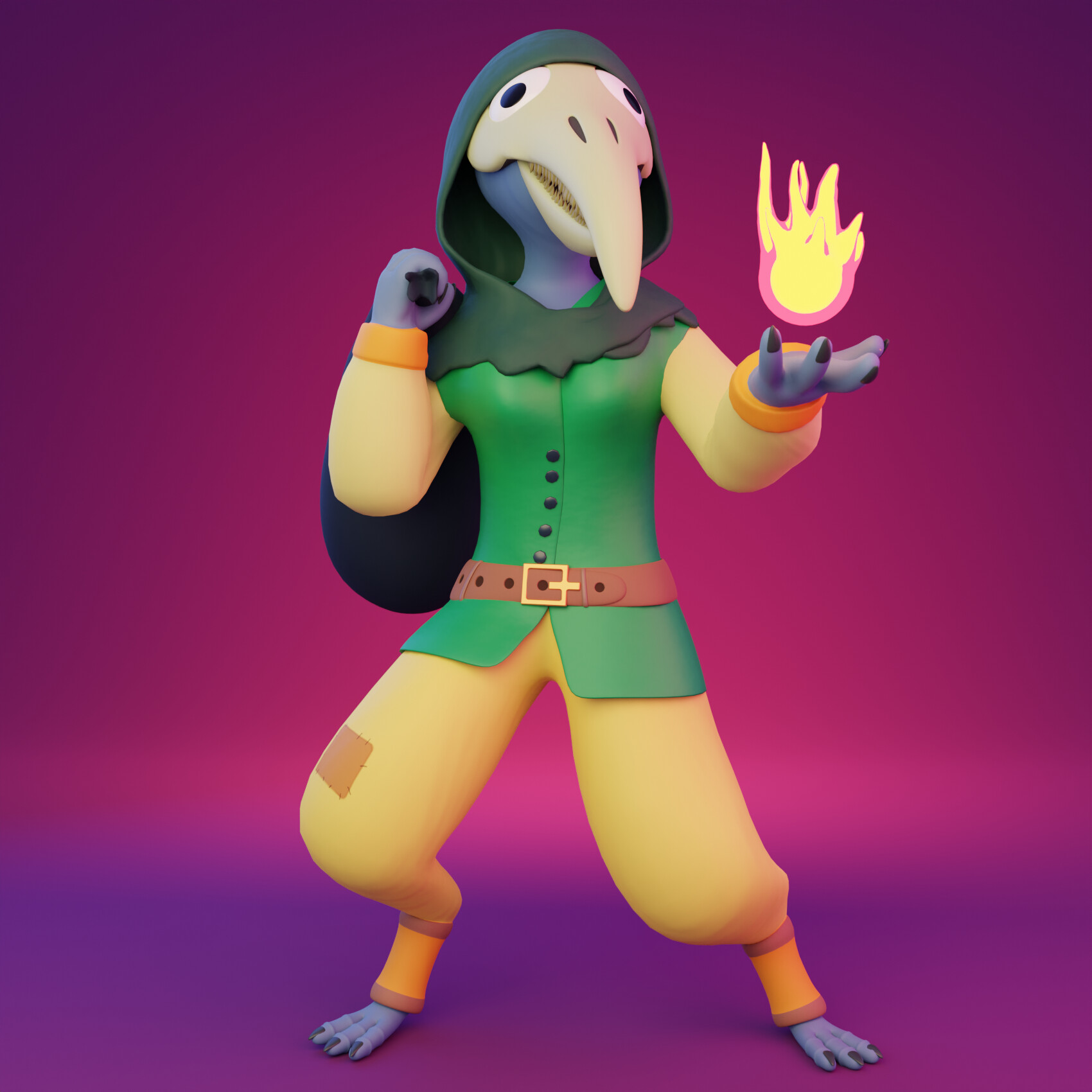 ArtStation - Furry birdy