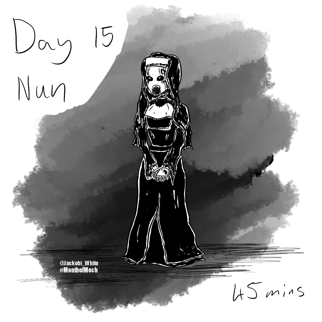 ArtStation - Month of Mech, 2021 - Day 15. NUN