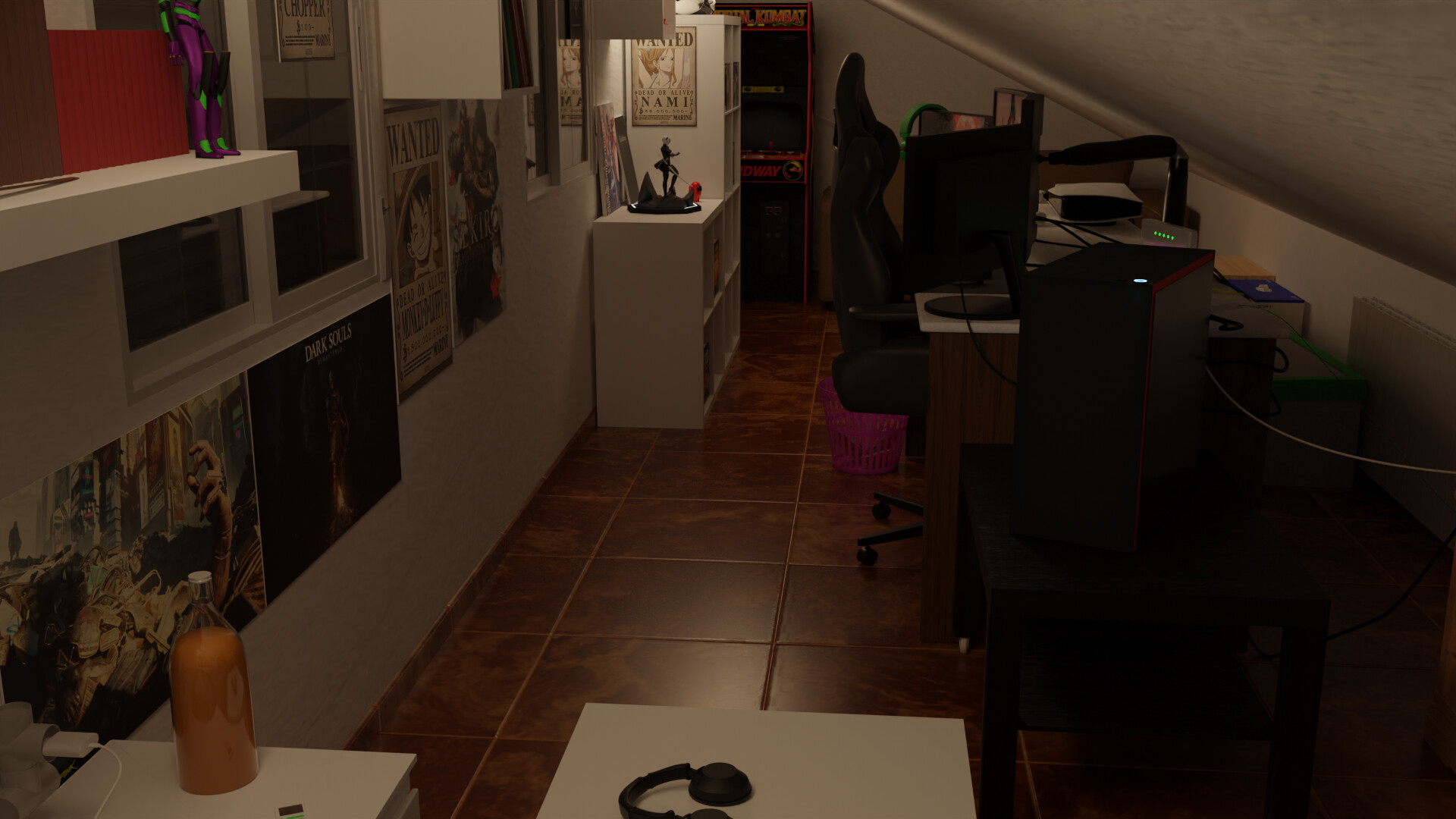ArtStation - My Setup Room | 3D Model and Render