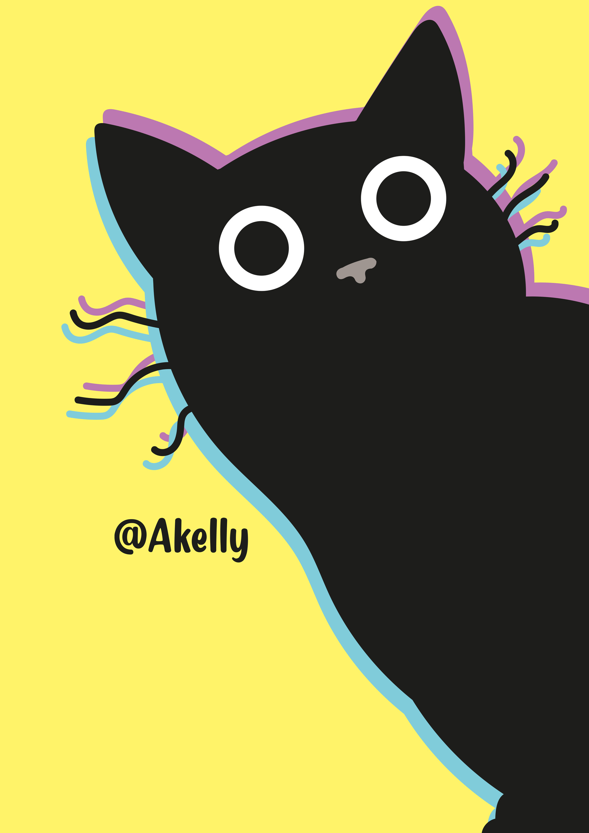 ArtStation - Glitch Cat 💛