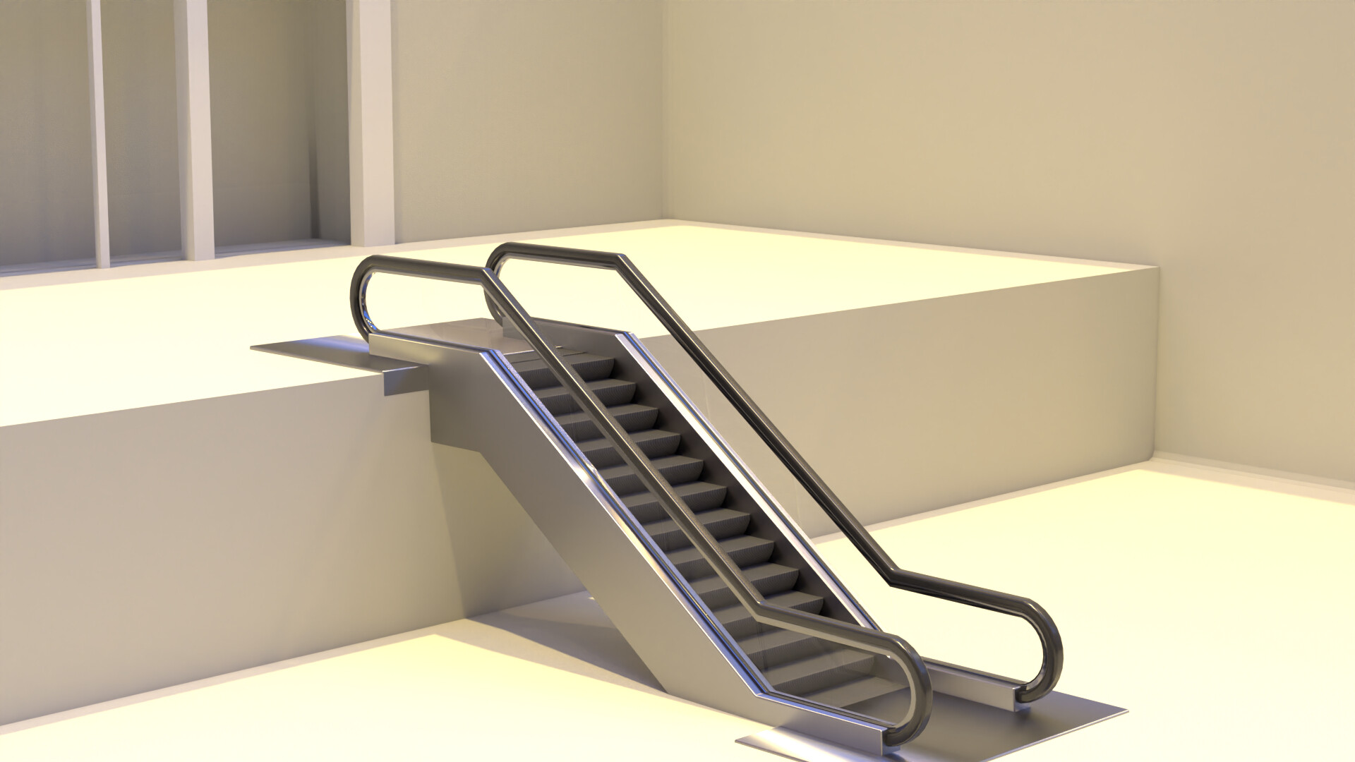 Akın Özgen - Animated Escalator