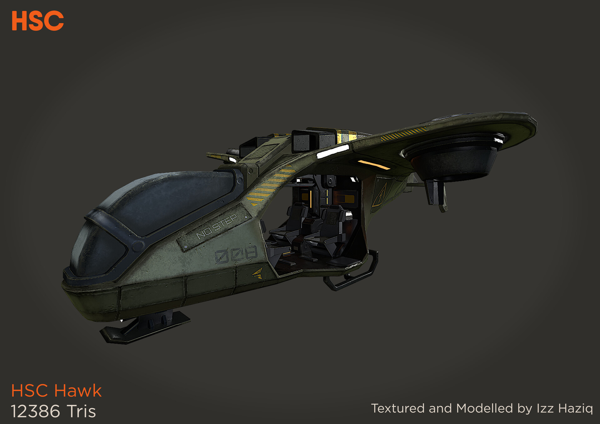 ArtStation - Vtol Sci-Fi (HSC Hawk)