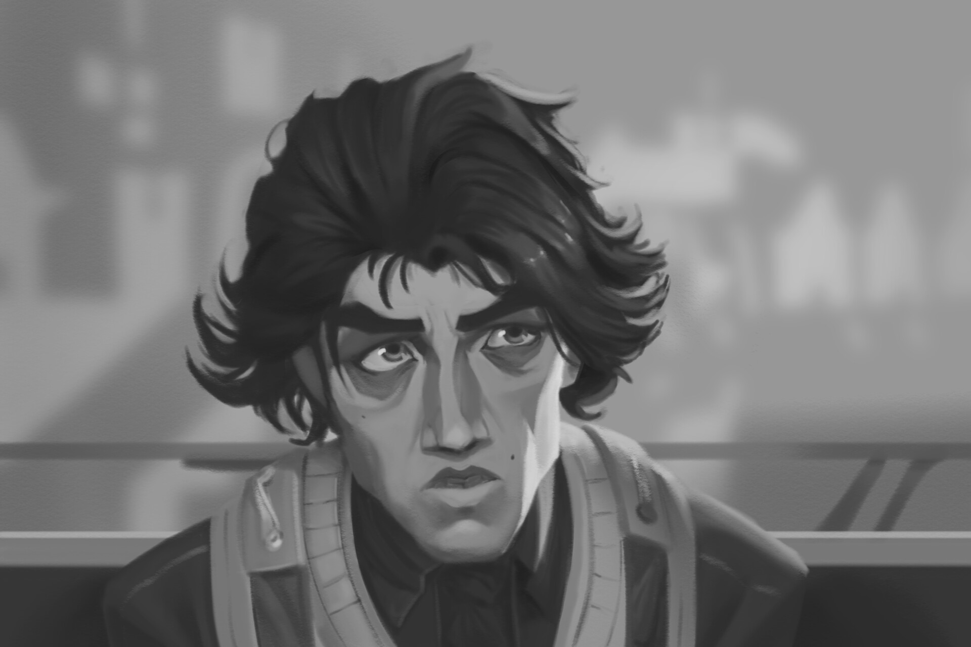 ArtStation - Value/Shape study of Arcane Character