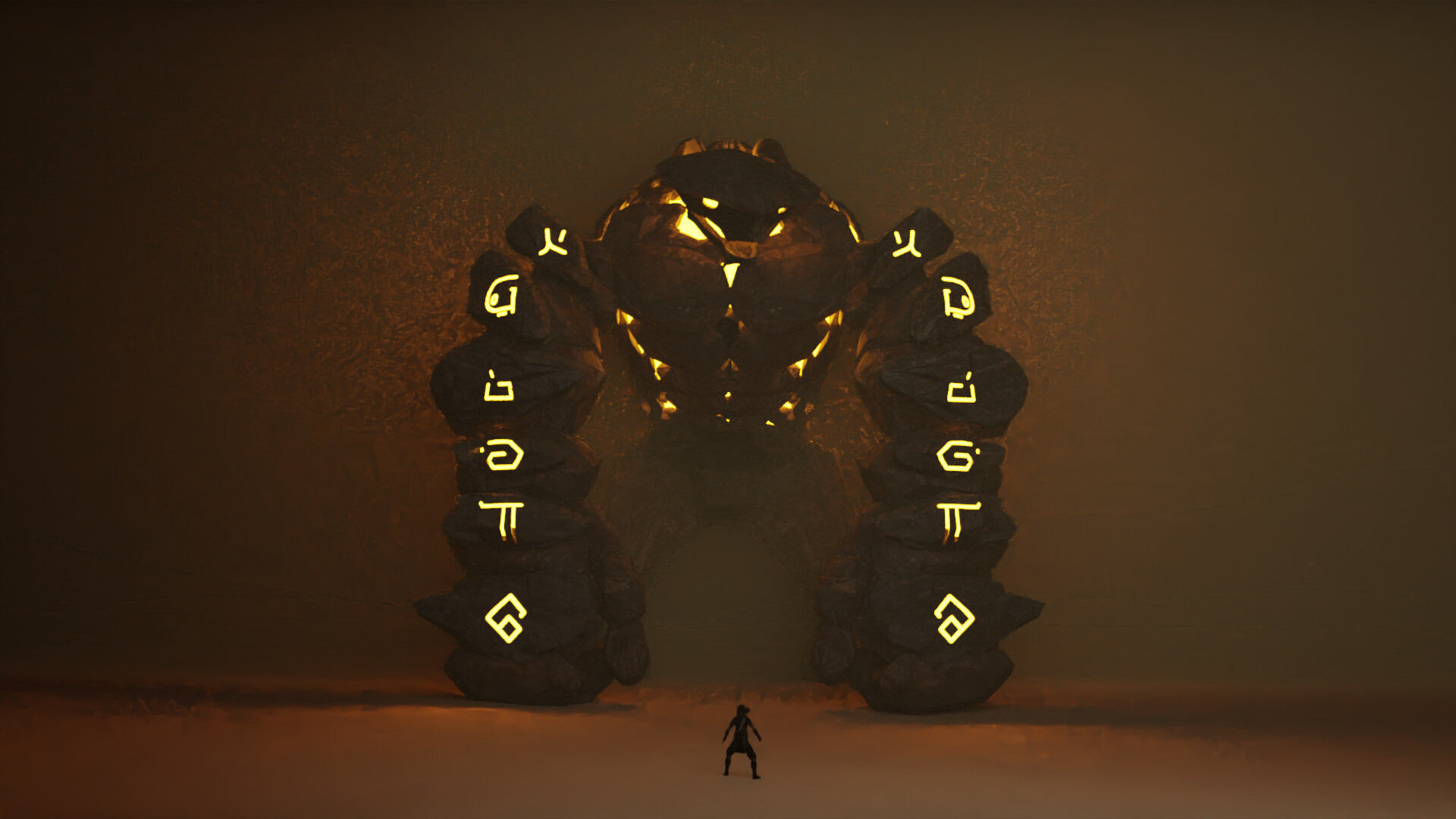 ArtStation - Rock monster