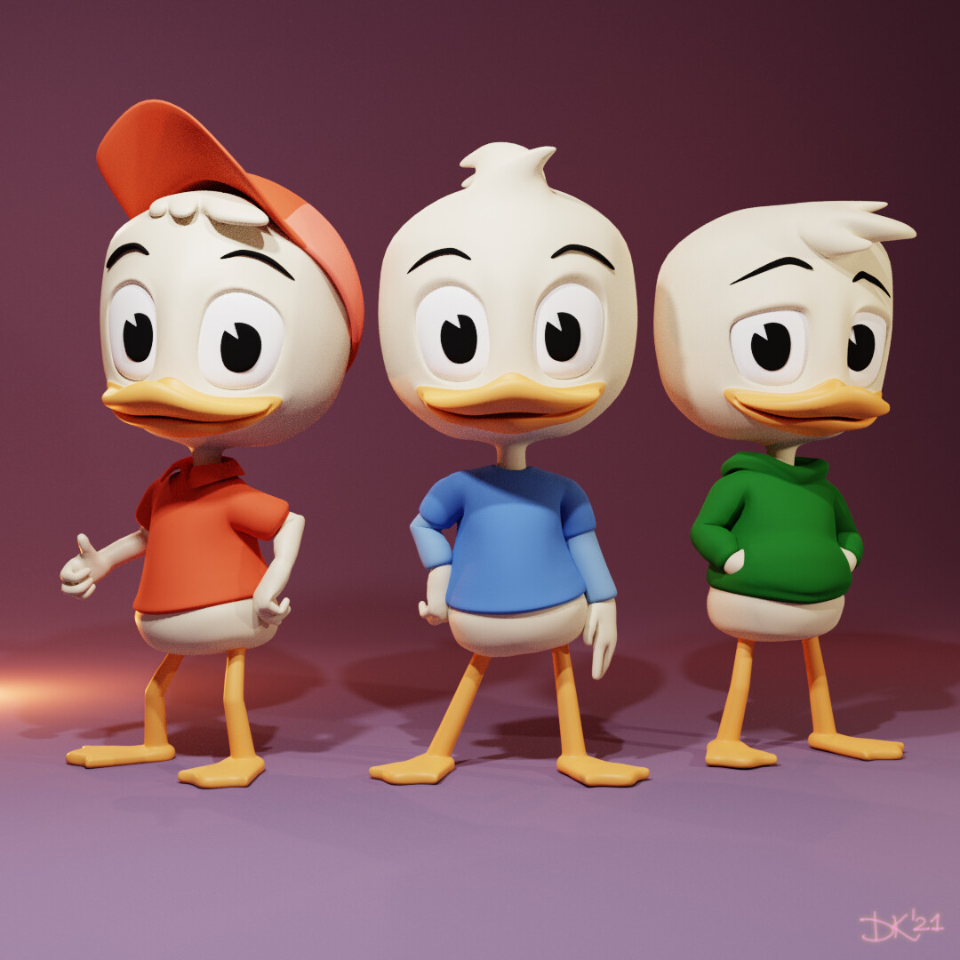 ArtStation - Fanart Ducktales 2017