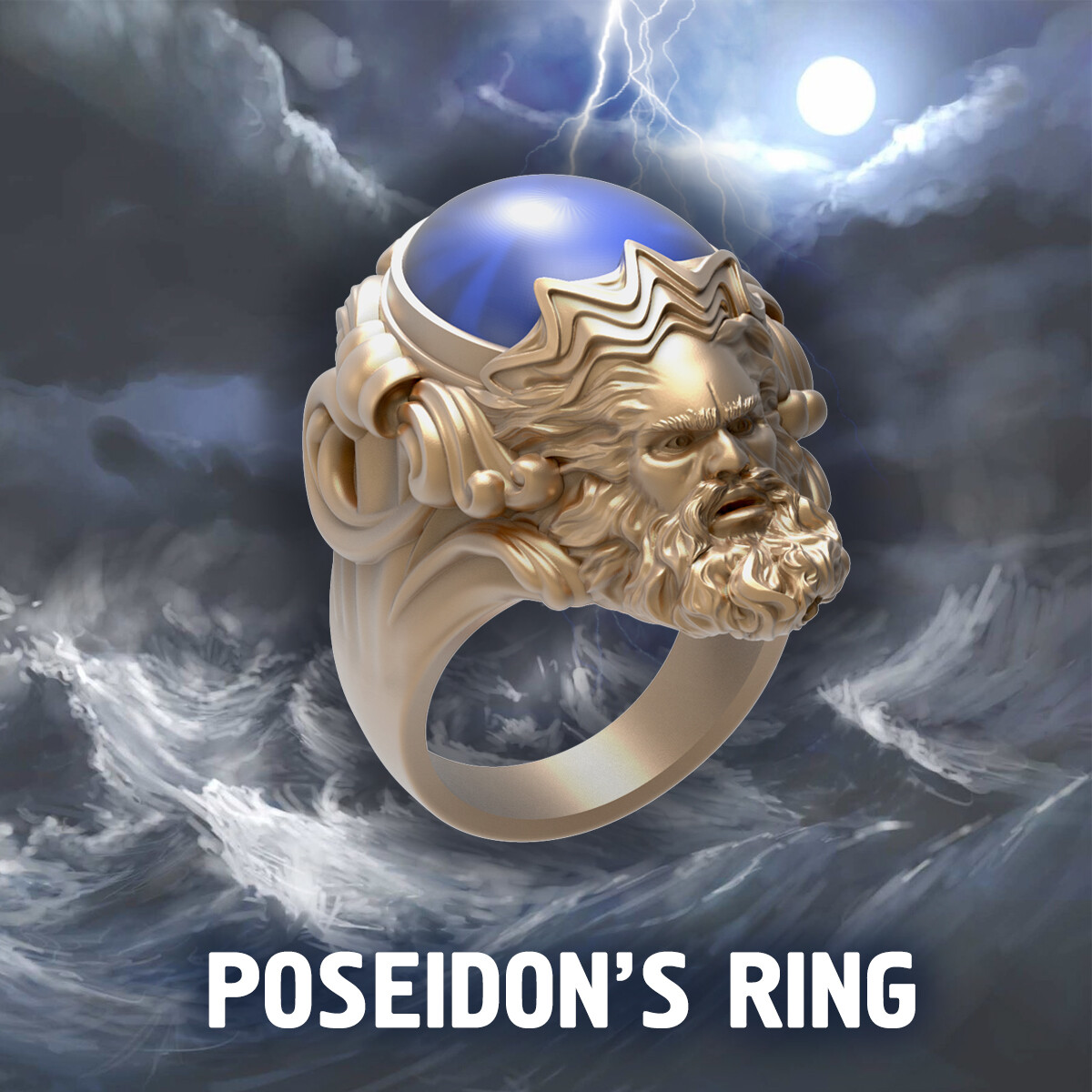 ArtStation - Poseidon's ring