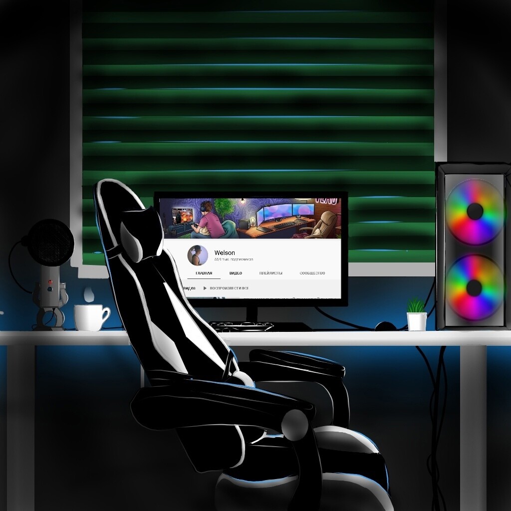 ArtStation - Youtube splash screen