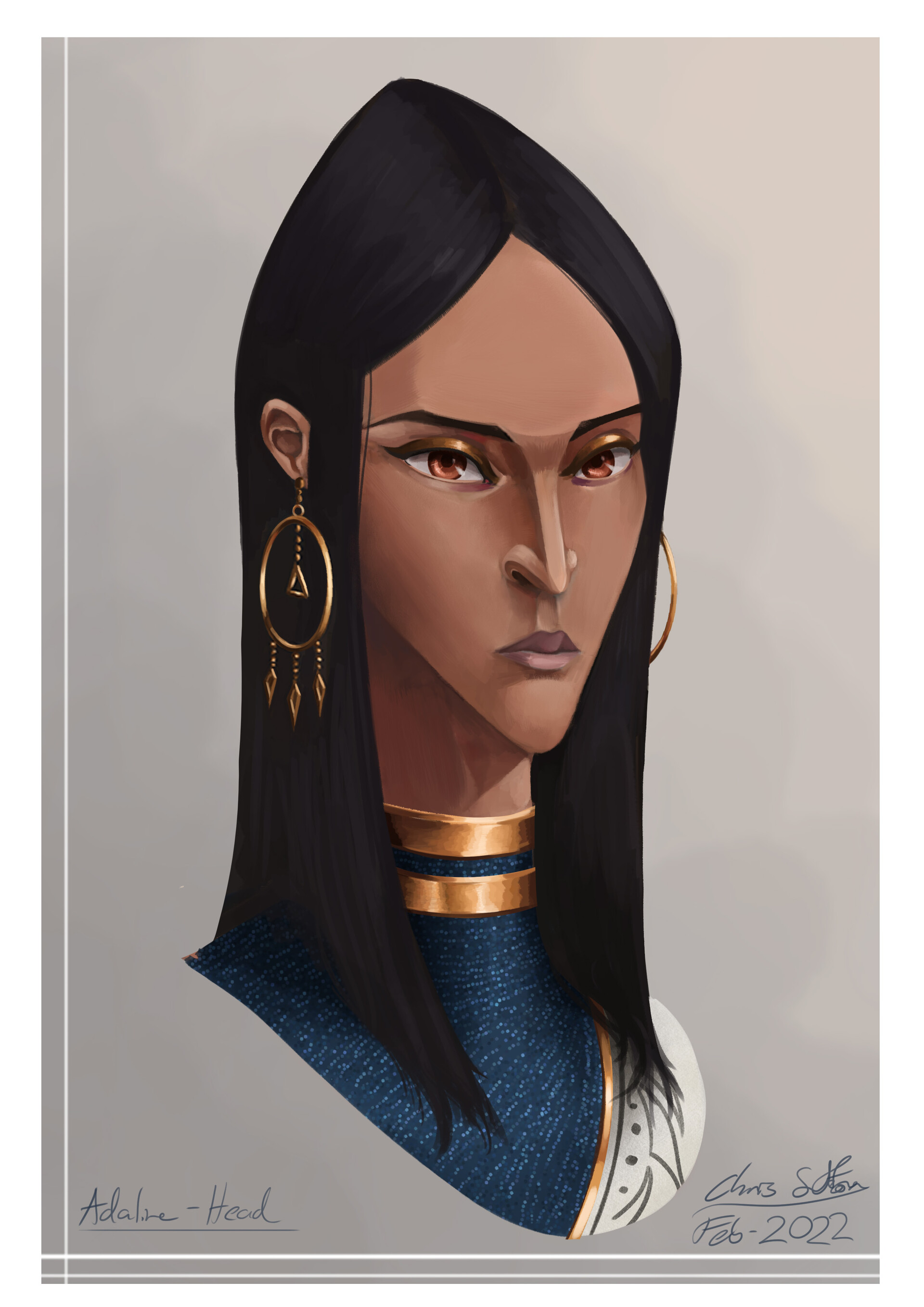 ArtStation - Character Art - Adaline Yier