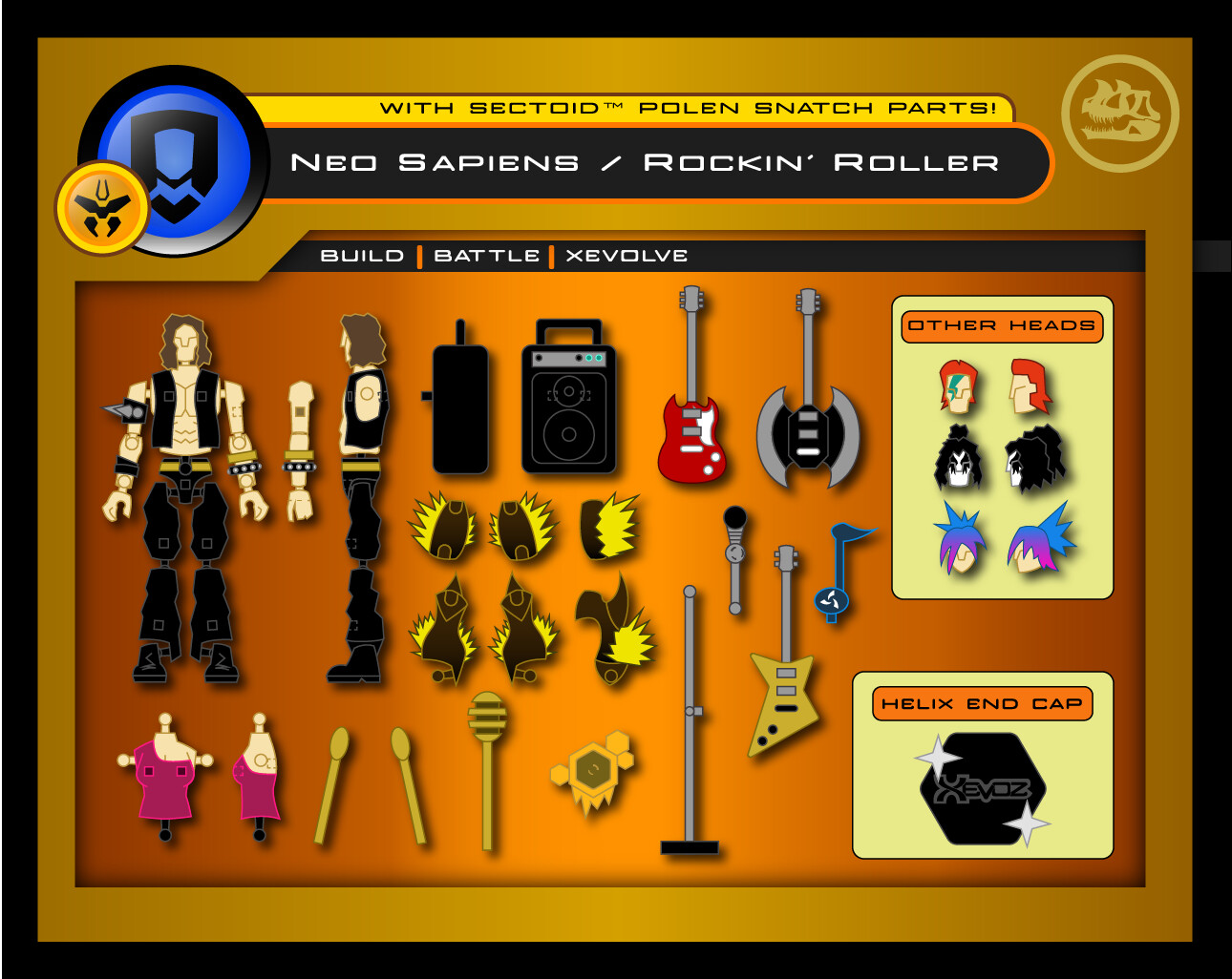 ArtStation - Xevoz - Neo Sapiens - Rockin' Roller