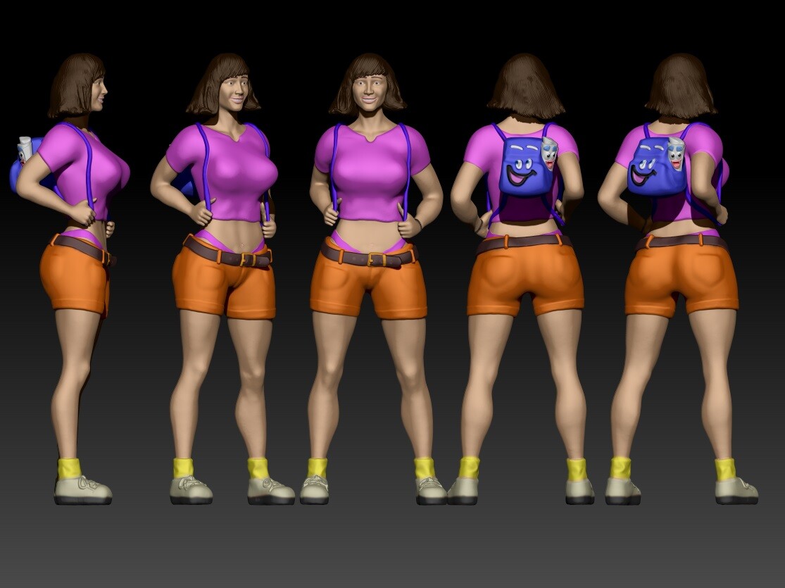 ArtStation - DORA La grande exploratrice