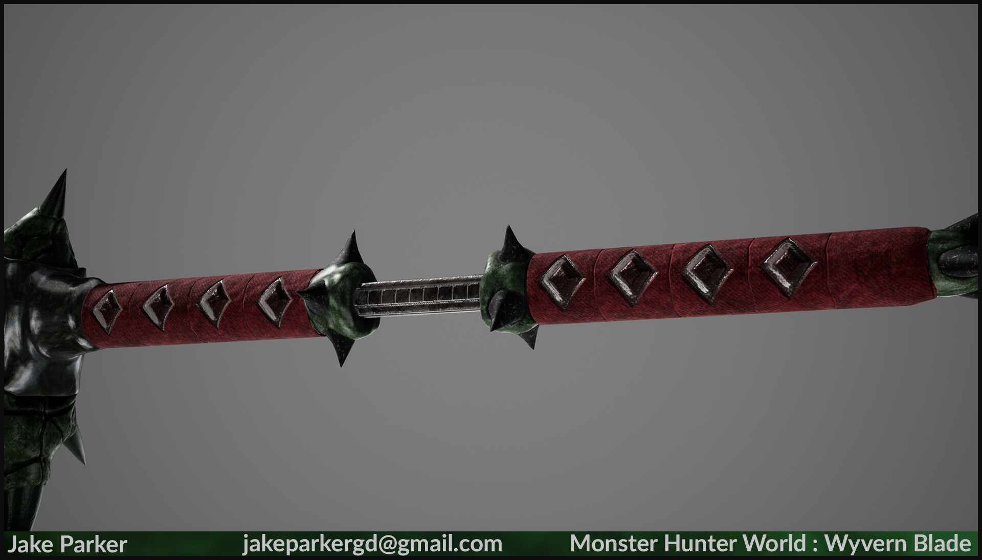 Jake Parker - Monster Hunter World : Wyvern Blade Fan Art