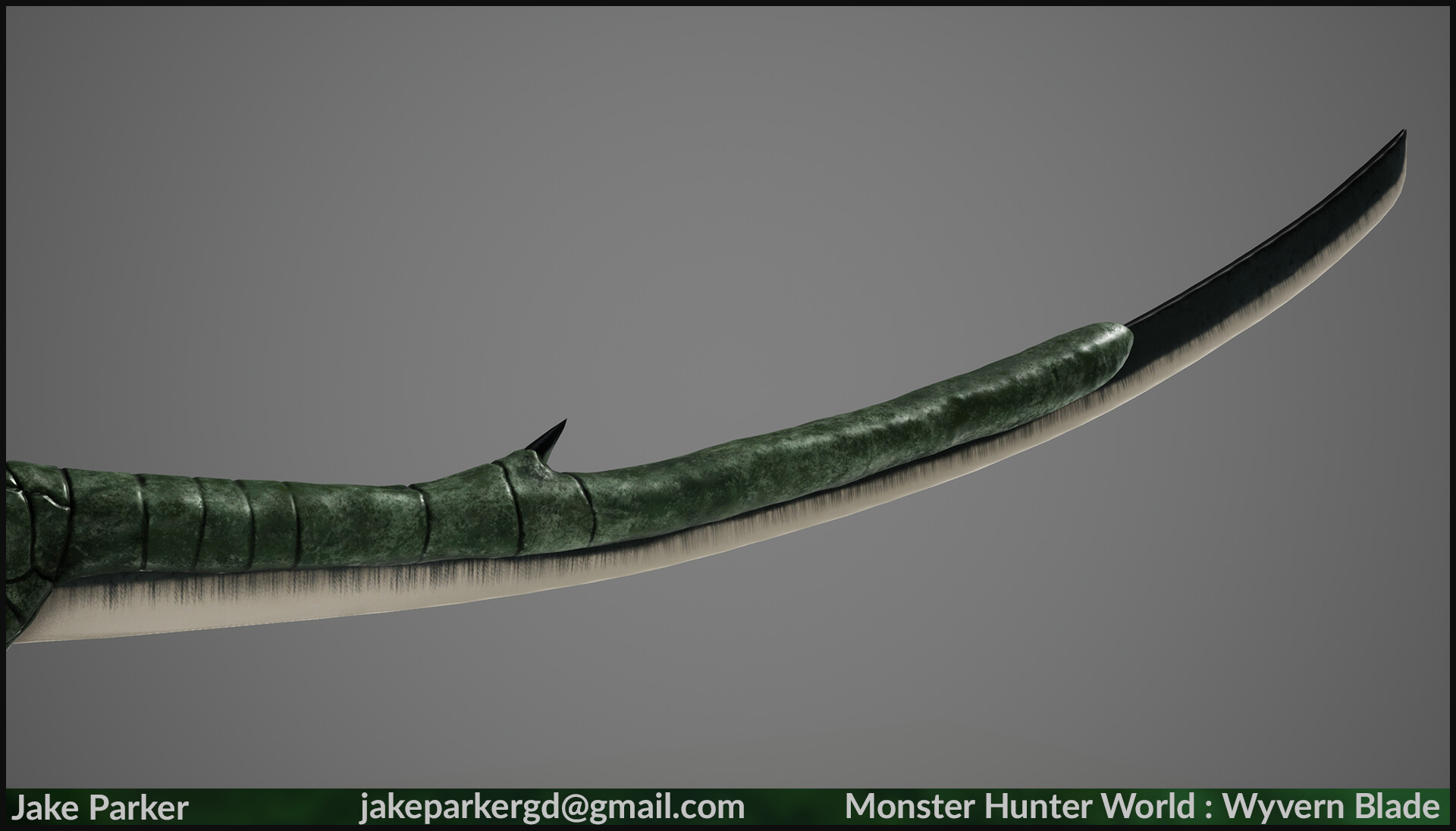 Jake Parker - Monster Hunter World : Wyvern Blade Fan Art