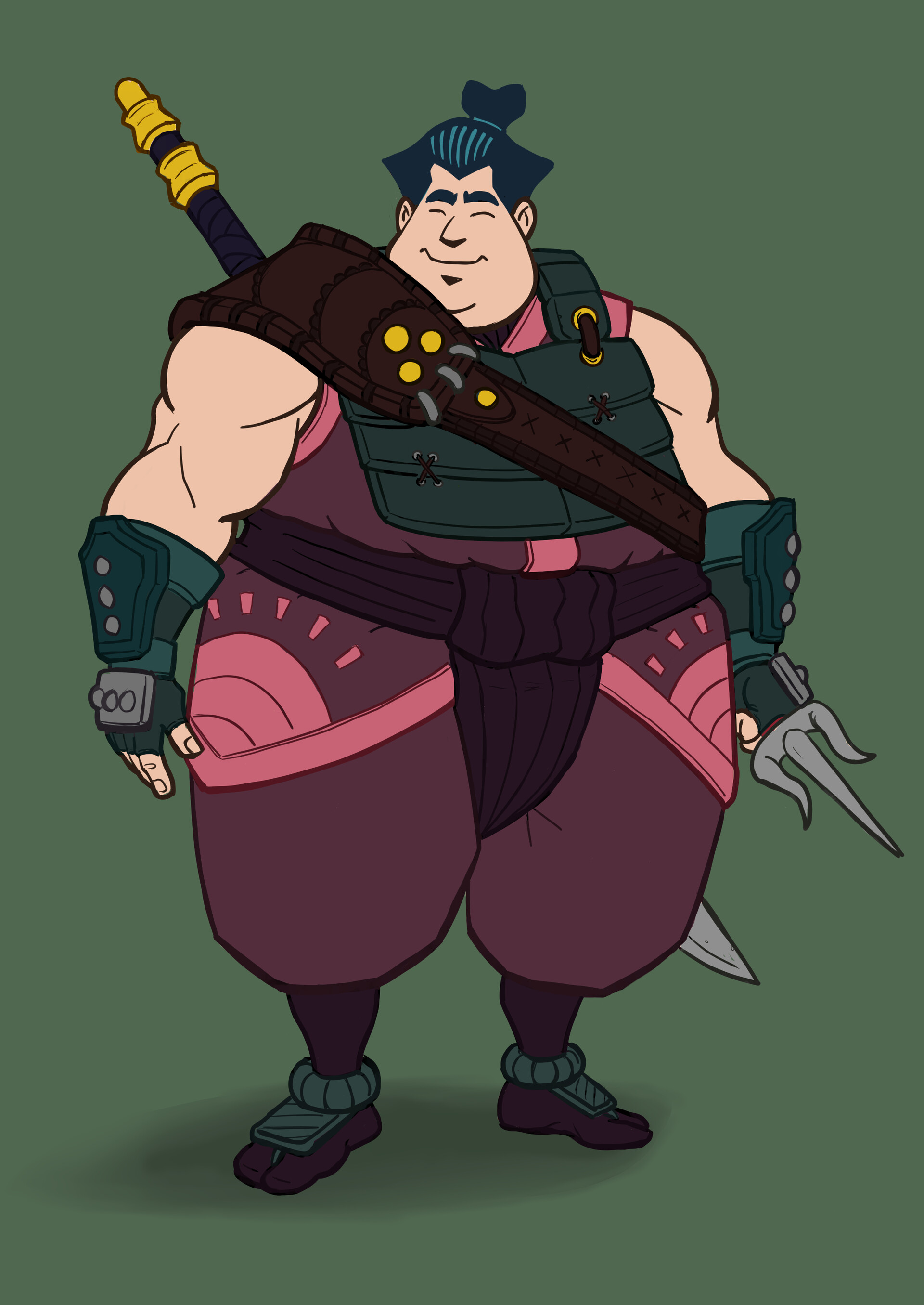 Gary Spiers - The Two Ninjas - Taro