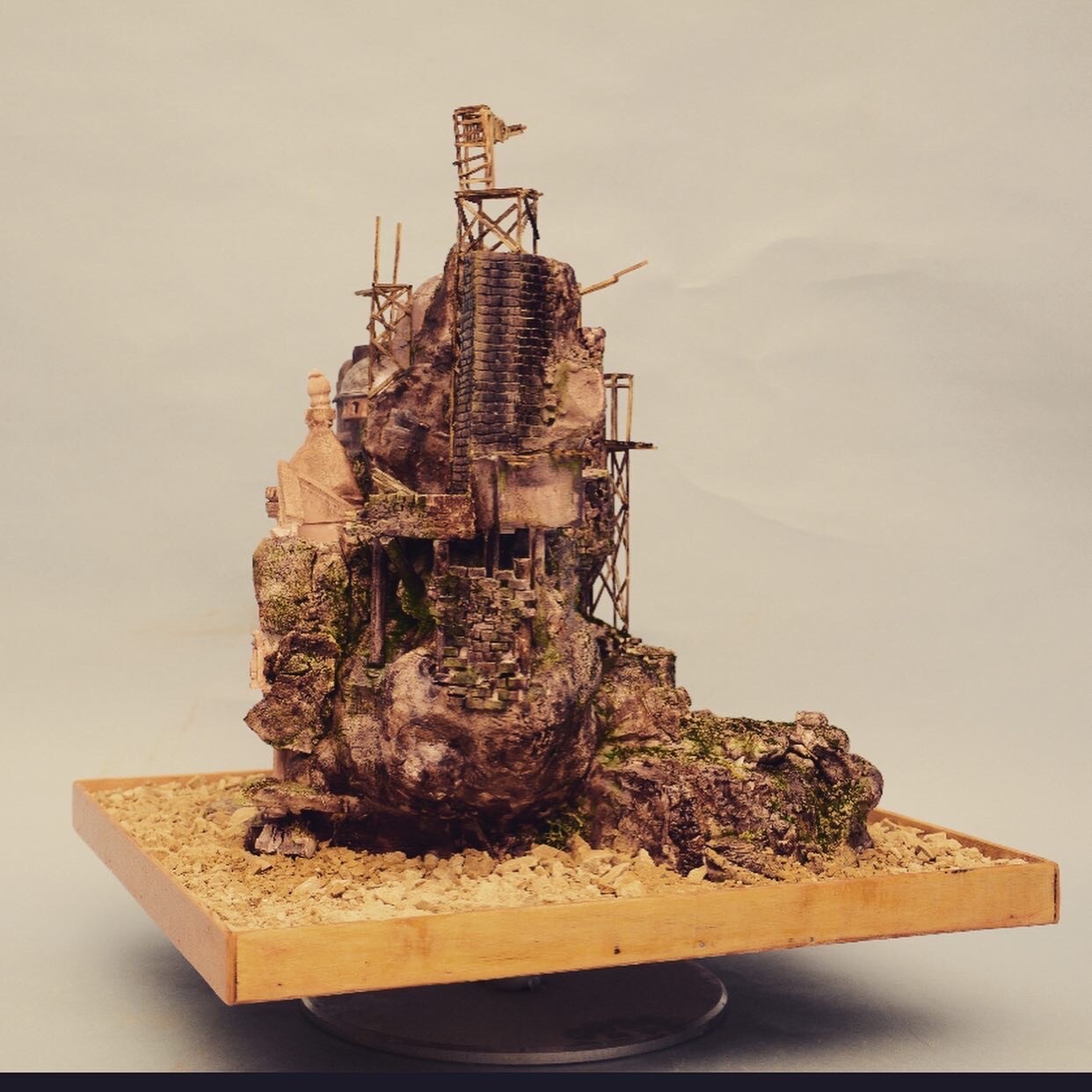 ArtStation - urbanization of ceramic diorama