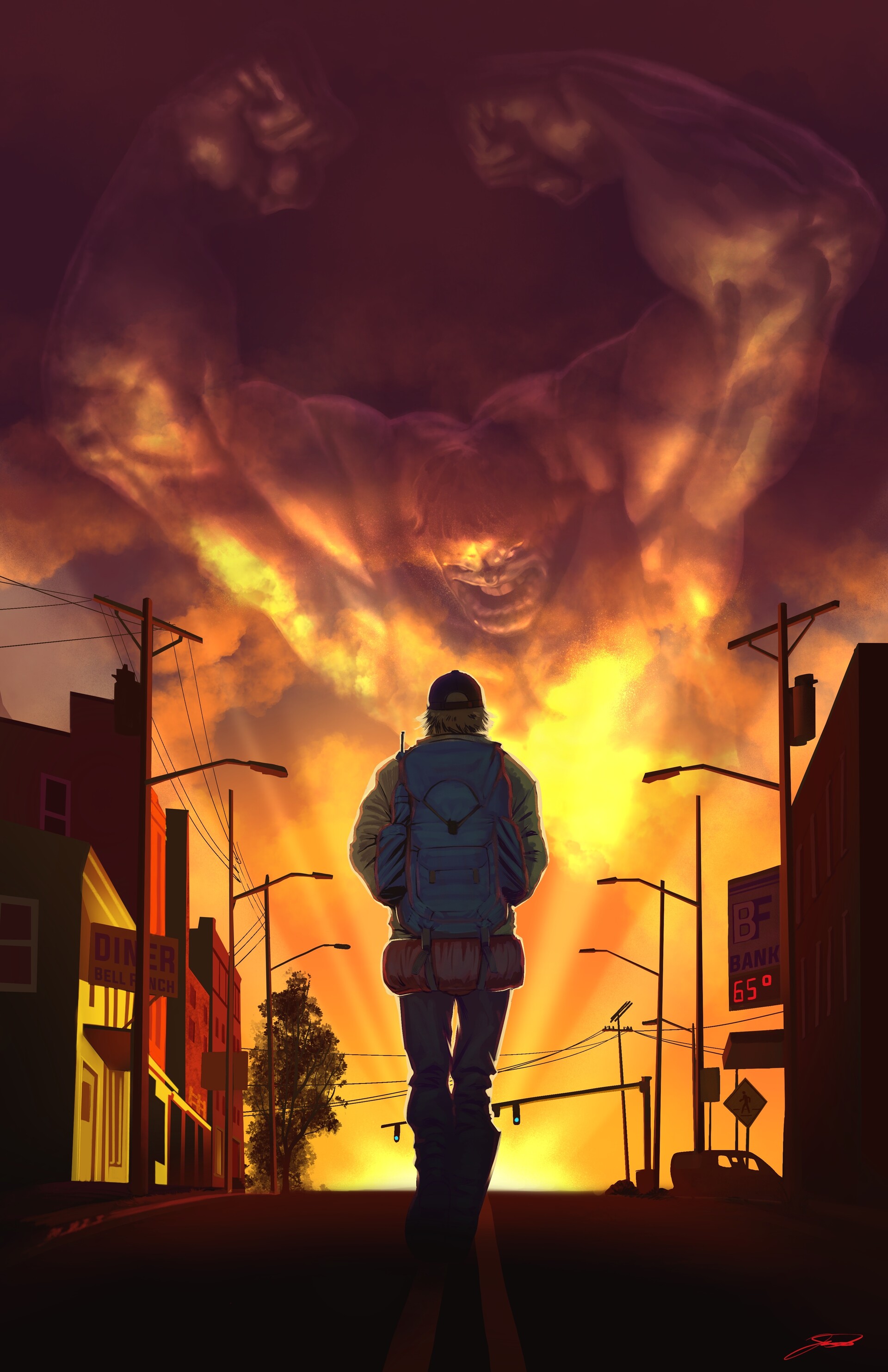 ArtStation - The Monster Within